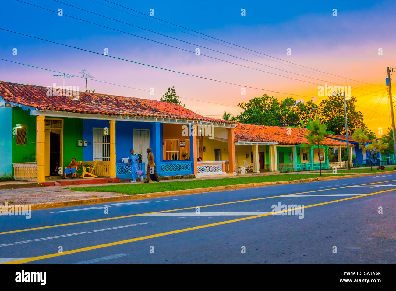 VINALES, CUBA - SEPTEMBER 13, 2015: Vinales, a small town and ...