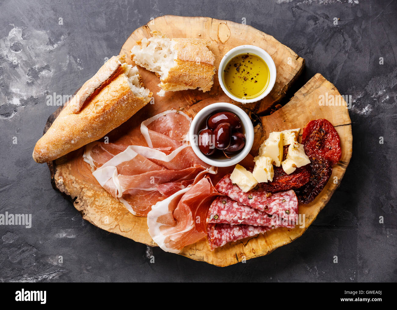 Salami bread hi-res stock photography and images - Alamy