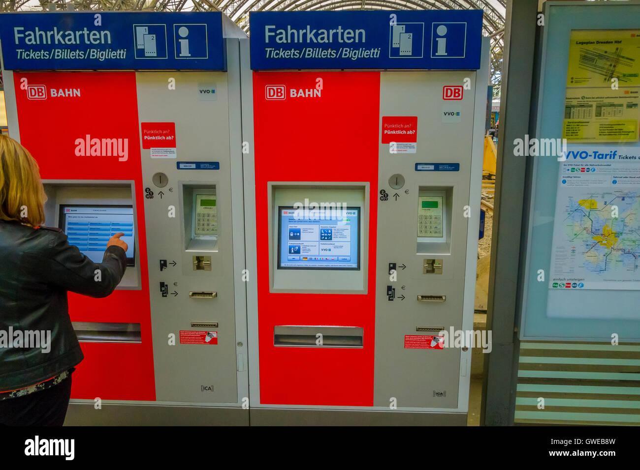 Inside One Person Station Terminal Ticket Travel High Resolution Stock ...