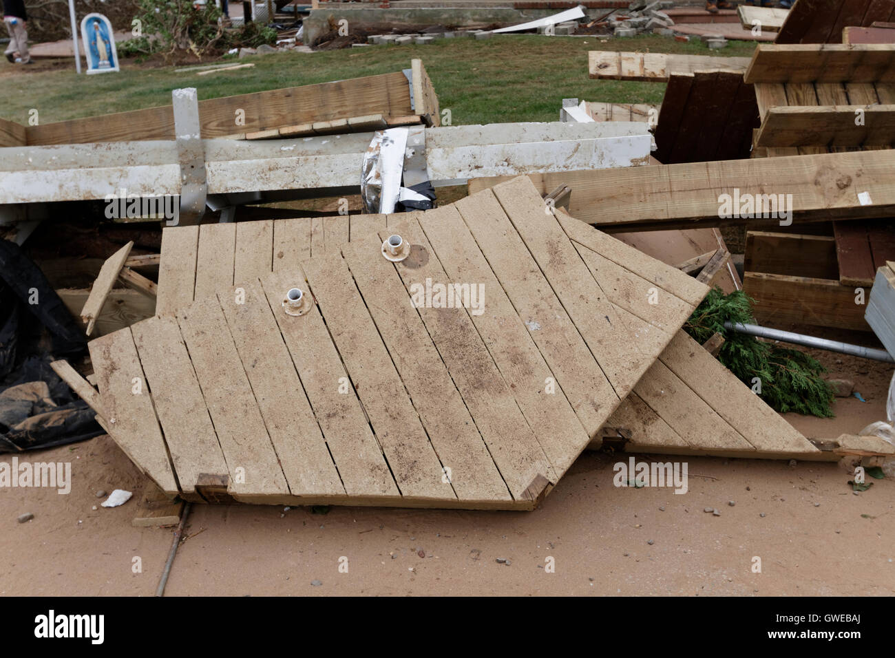 STATEN ISLAND, USA - NOVEMBER 4: The images of devastation caused by ...