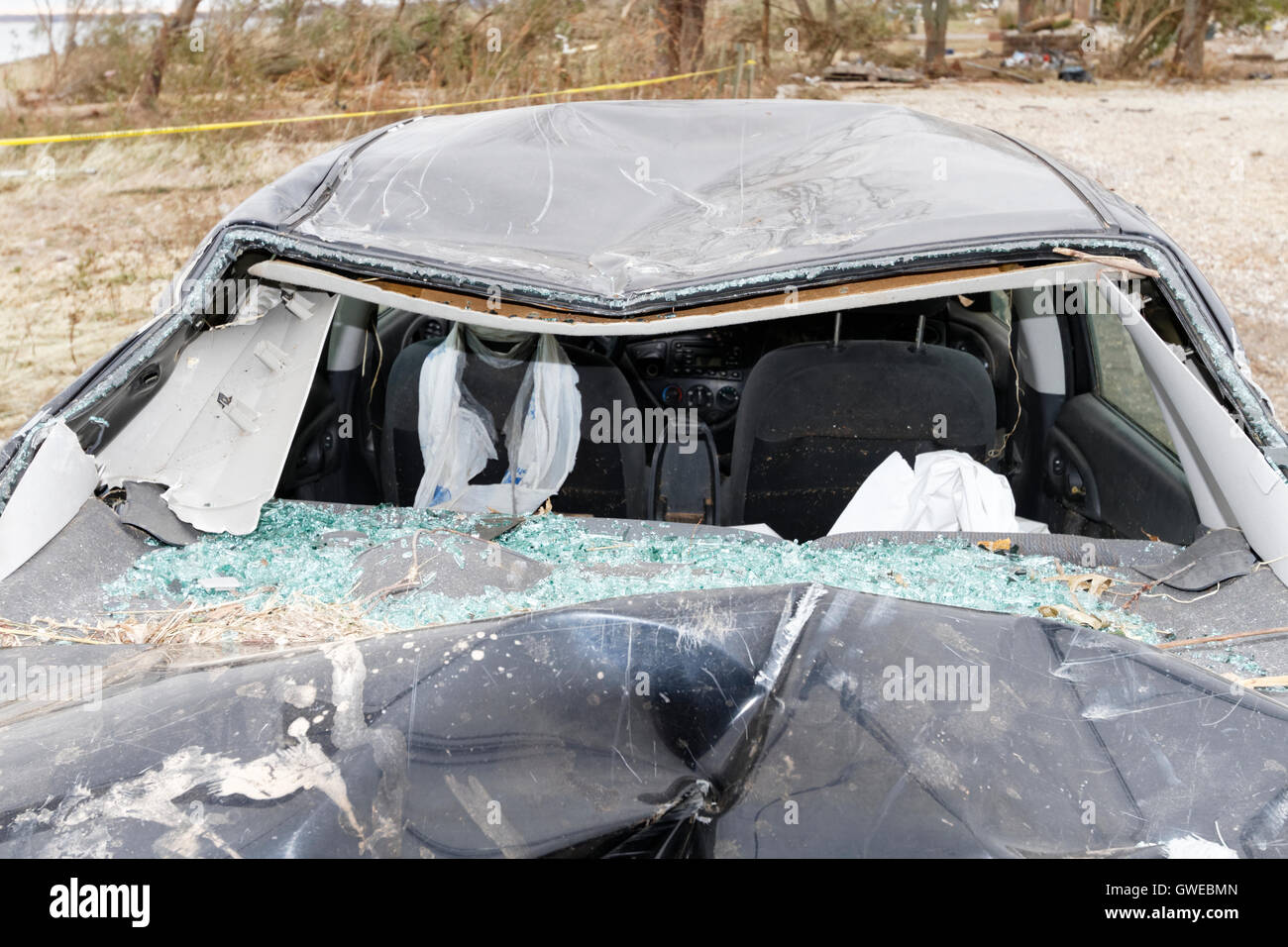 STATEN ISLAND, USA - NOVEMBER 4: The images of devastation caused by ...