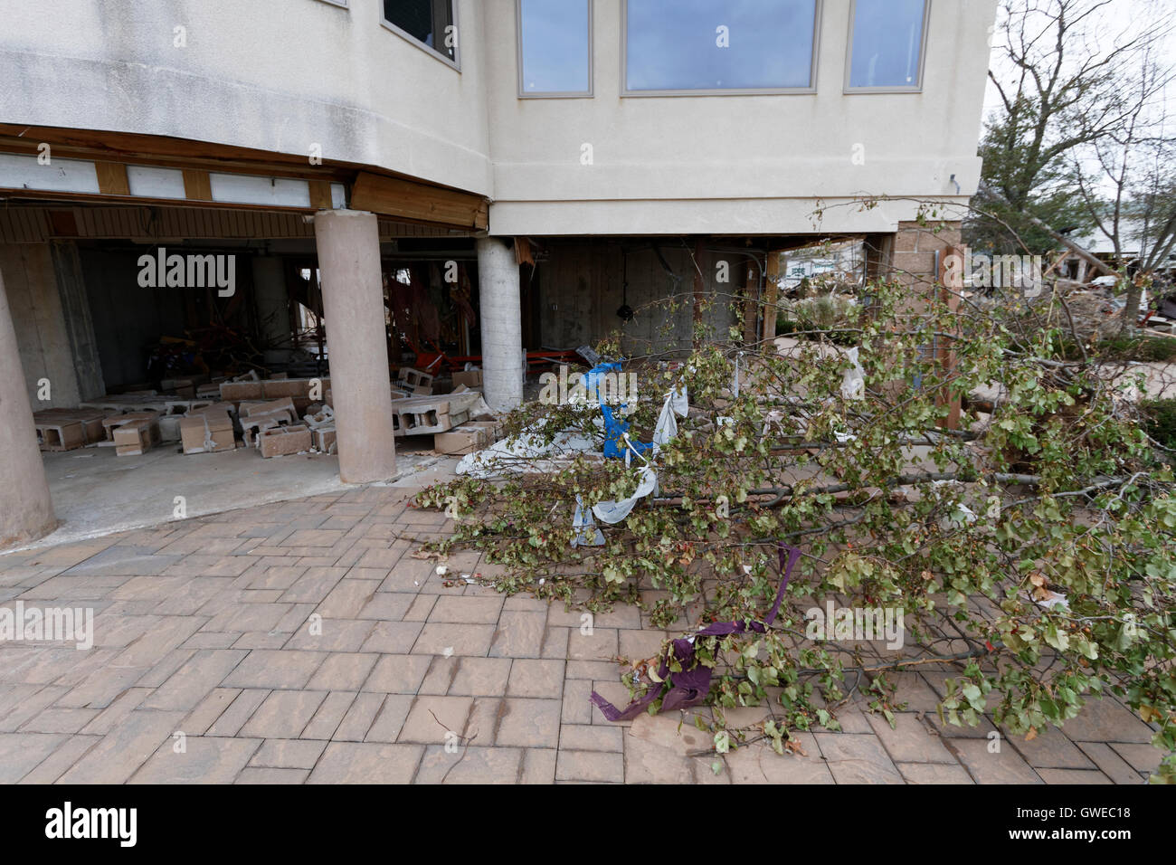 STATEN ISLAND, USA - NOVEMBER 4: The images of devastation caused by ...