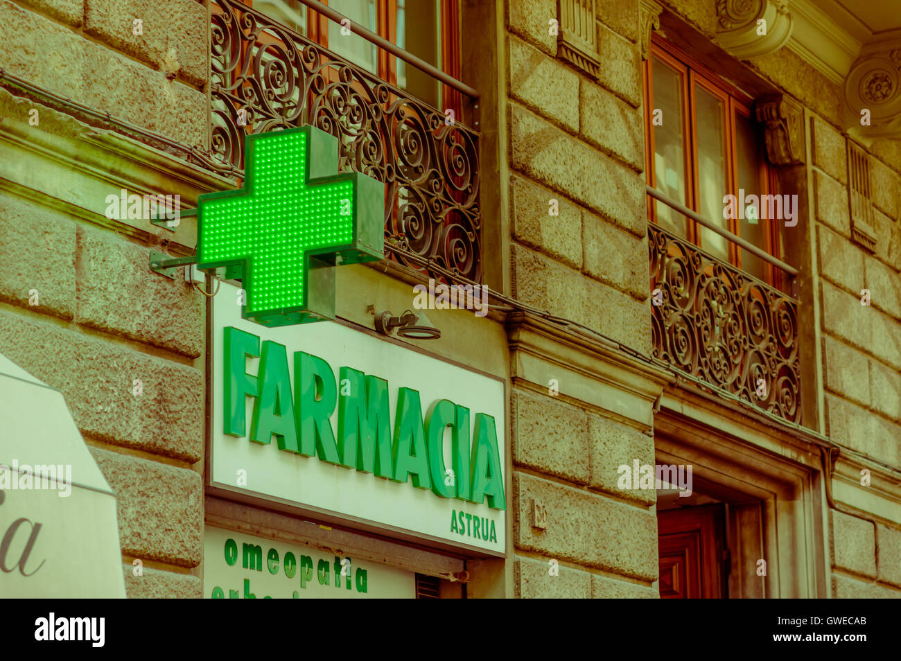 Pharmaceutical store italy hi-res stock photography and images - Alamy