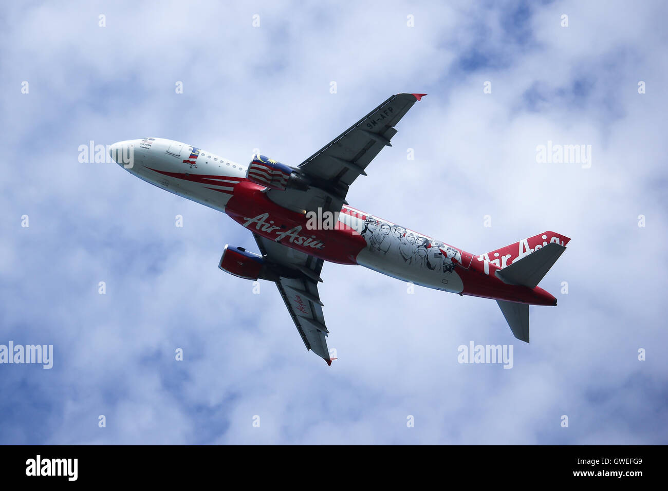 9M-AFP Airbus A320-200 of Airasia Stock Photo - Alamy