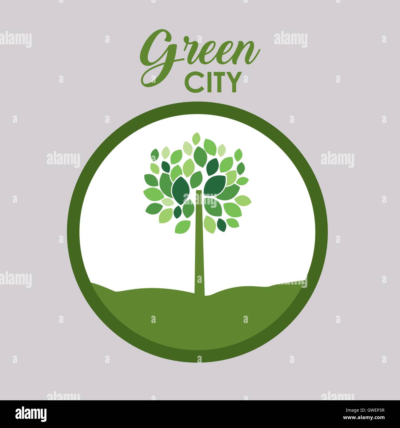 Eco and green city design Stock Vector Image & Art - Alamy