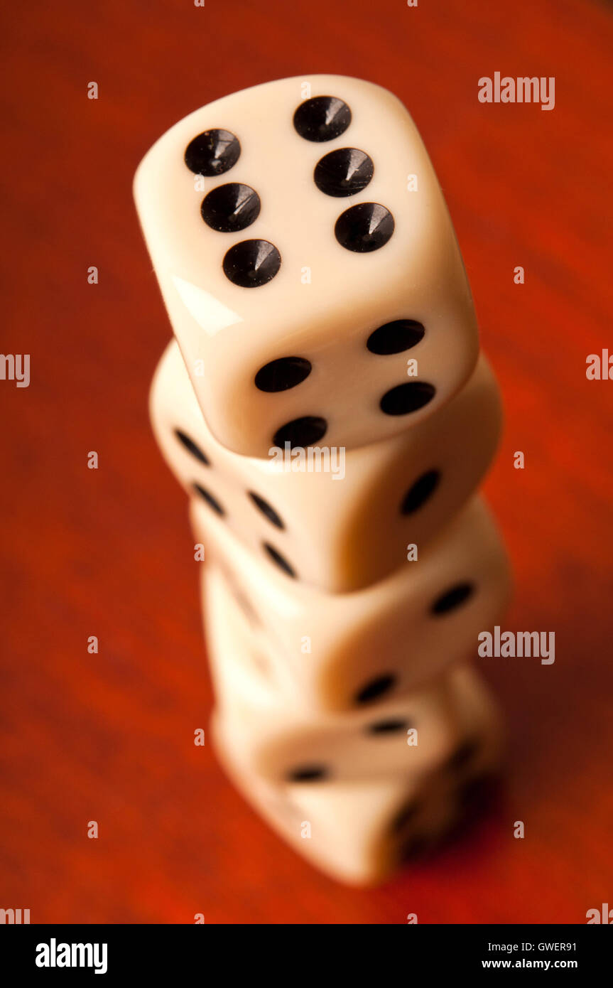 Stacked dice hi-res stock photography and images - Alamy