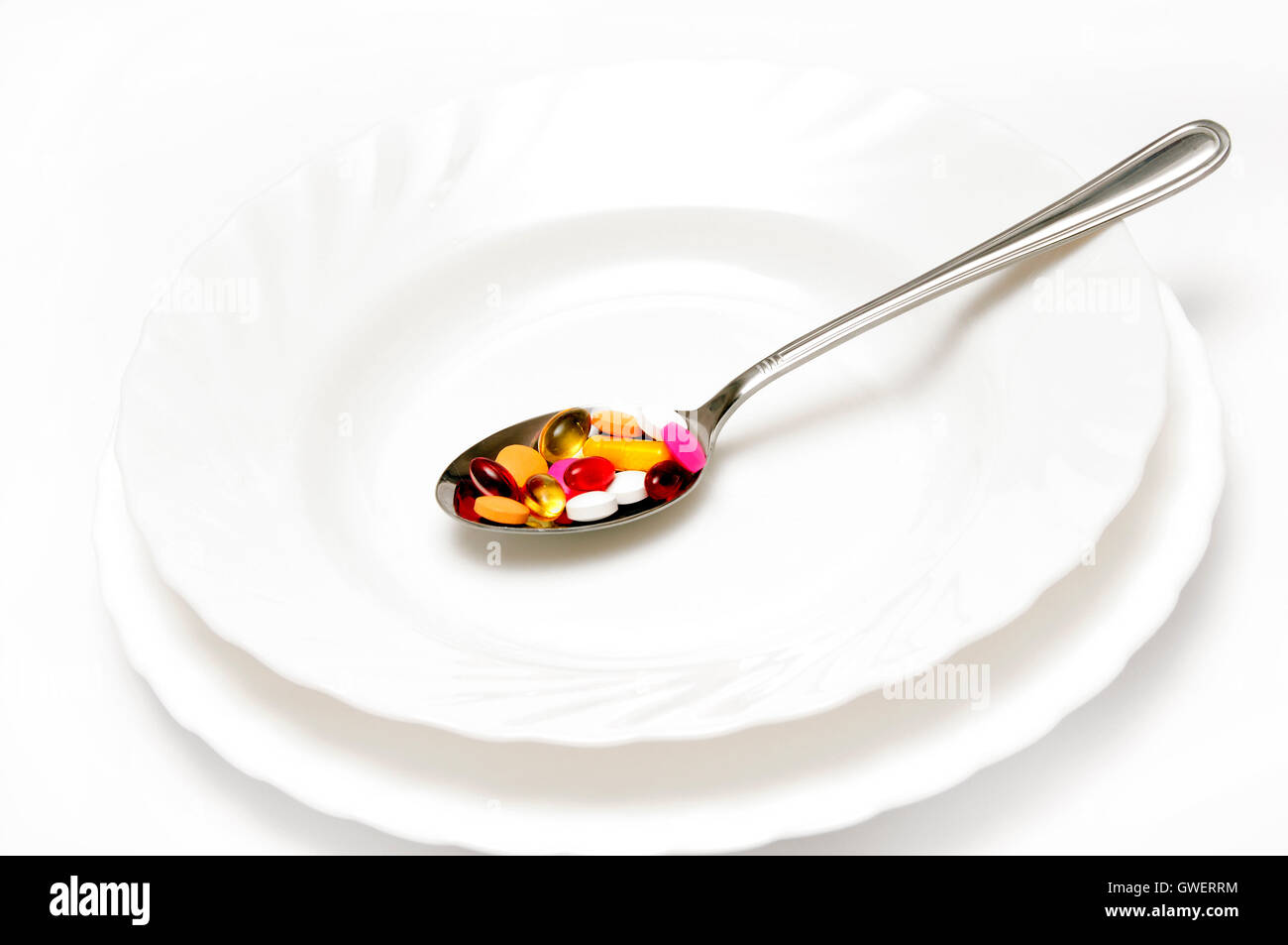 Full of medicine hi-res stock photography and images - Alamy