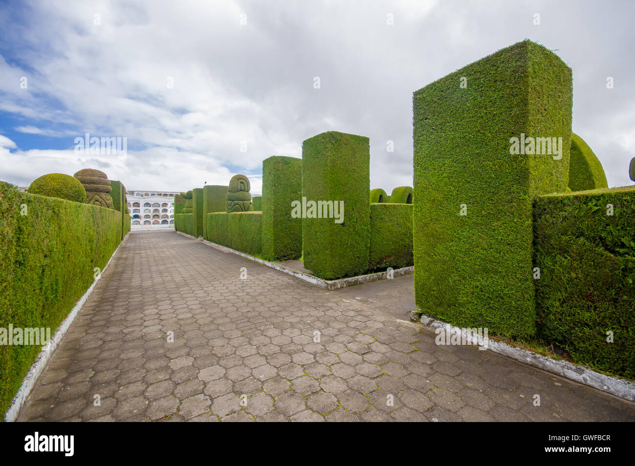 Tulcan topiary ecuador hi-res stock photography and images - Alamy