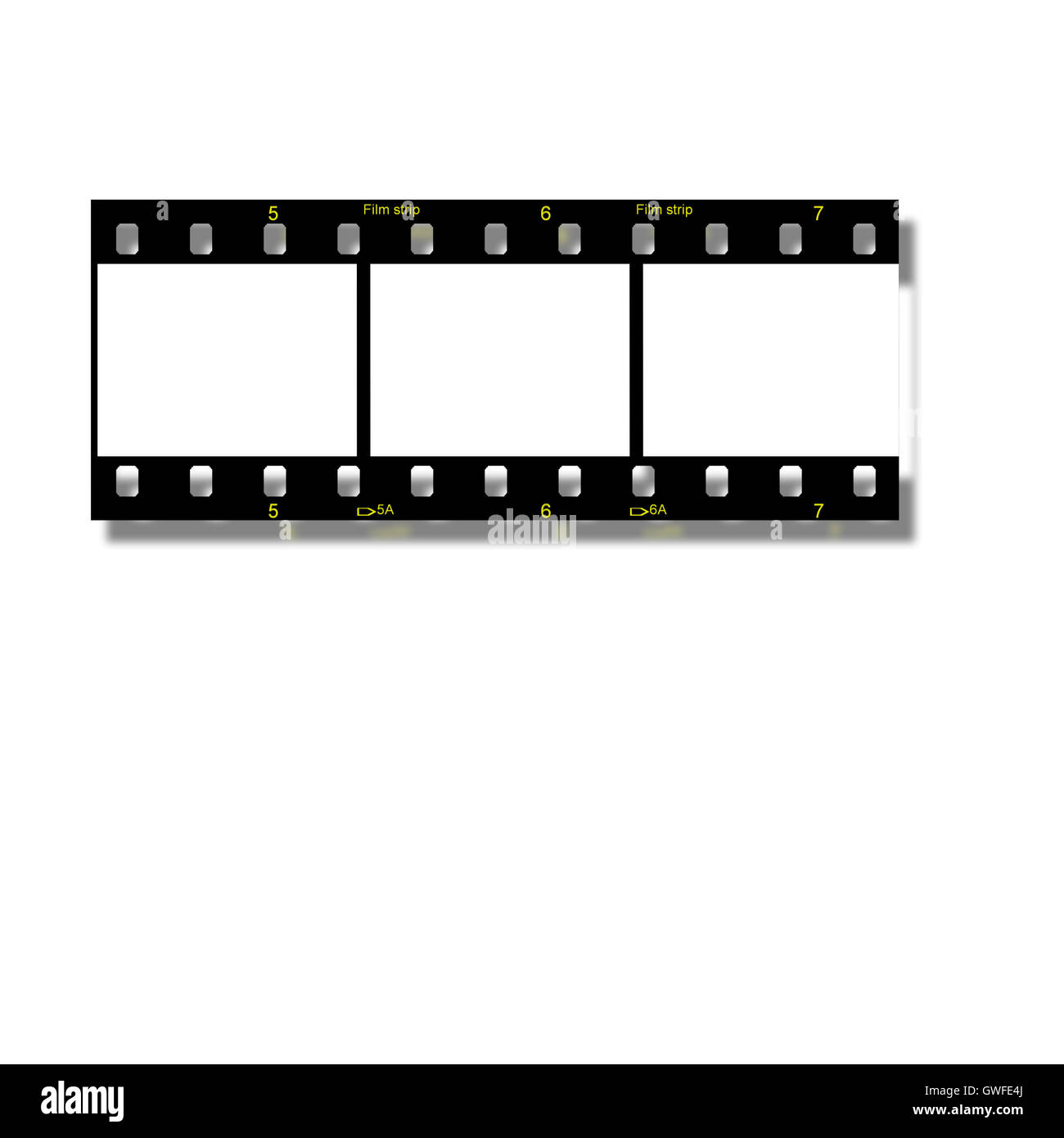 Vintage style film frames Stock Photo - Alamy