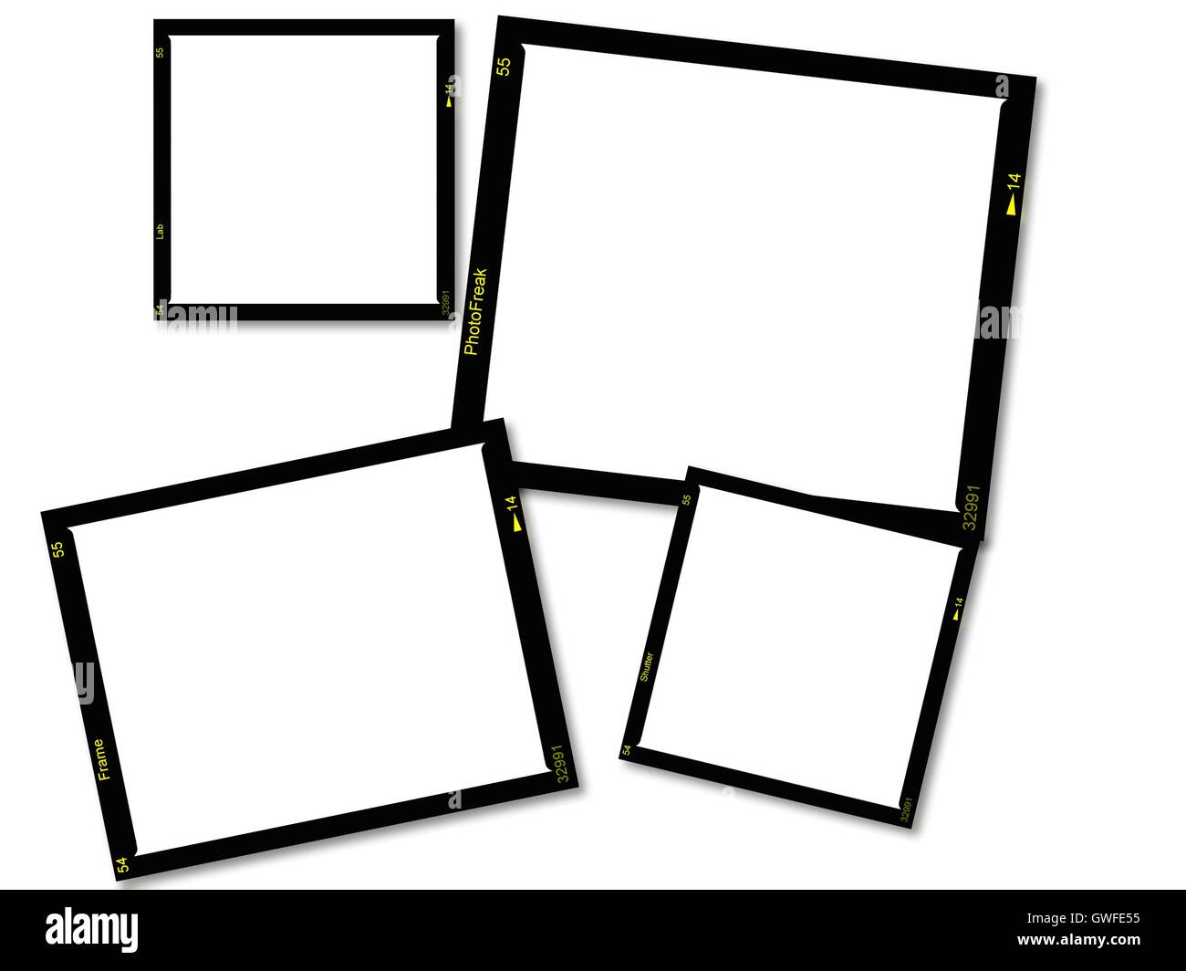 Film frames hi-res stock photography and images - Alamy