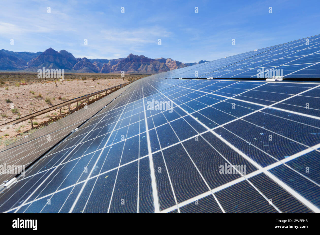 Solar panels in wilderness hi-res stock photography and images - Alamy