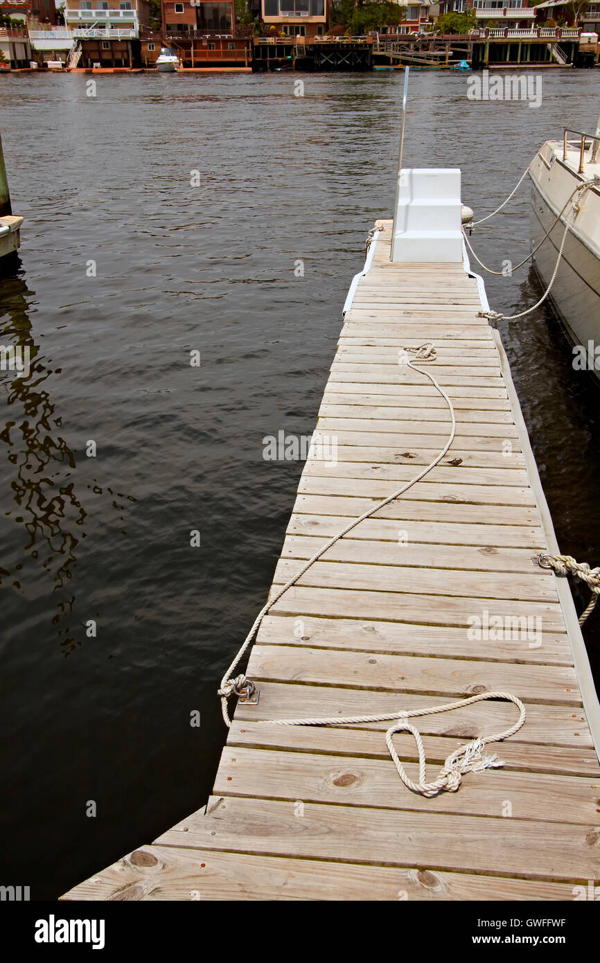 Large motor boat yacht jetty hi-res stock photography and images - Alamy