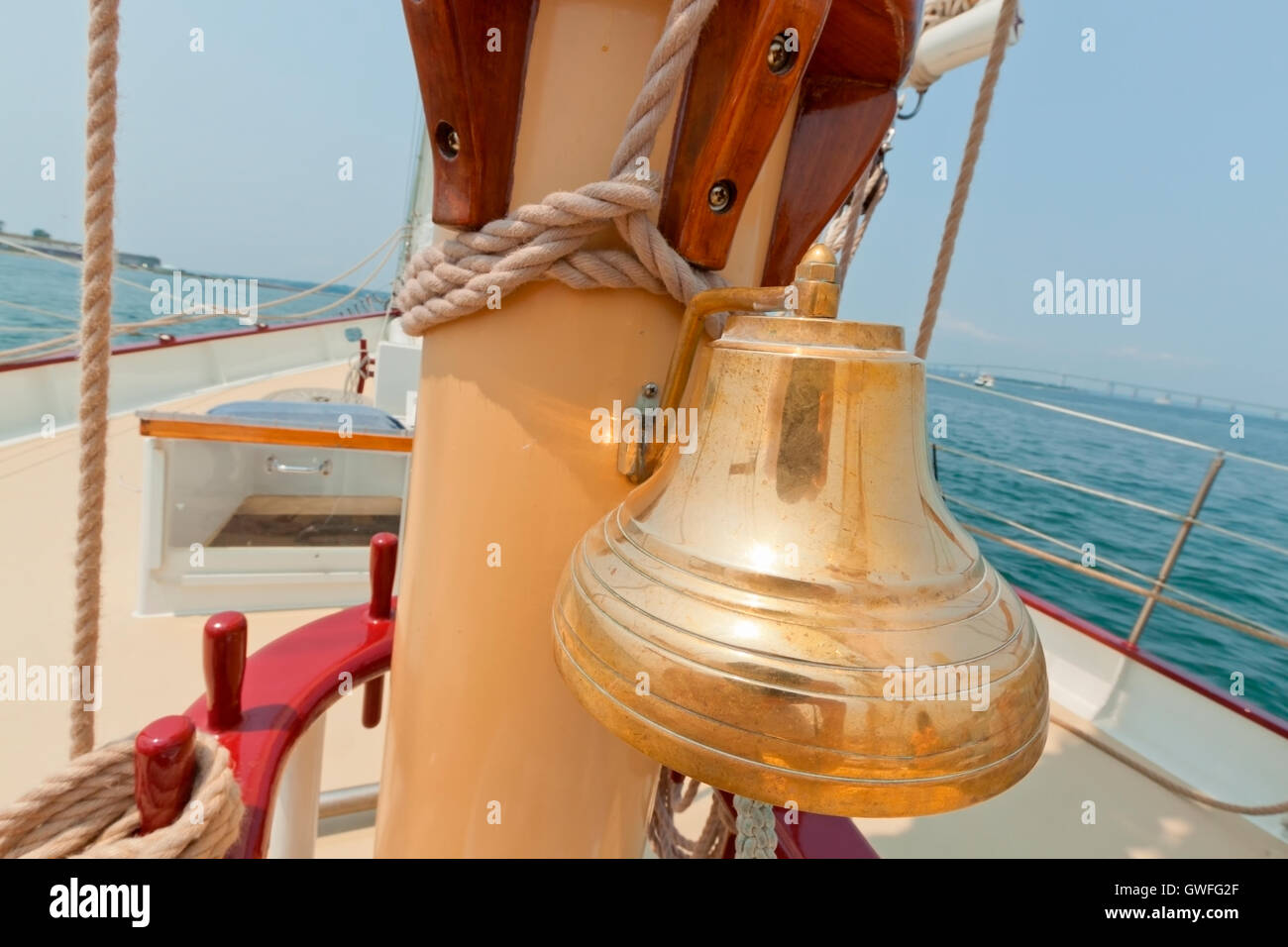 Antique boat bell hi-res stock photography and images - Alamy