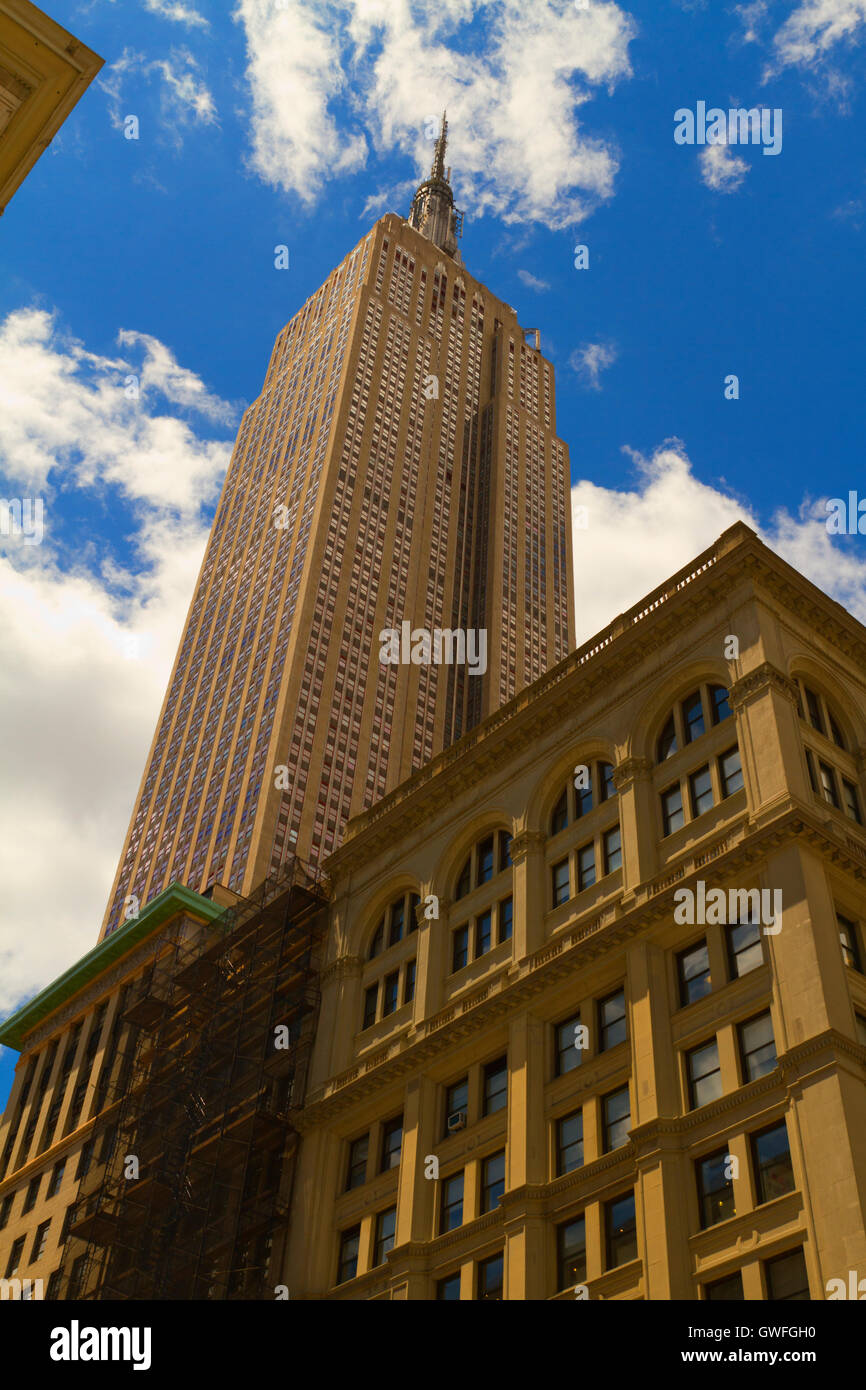 Views of New York City, USA. Empire State Building Stock Photo - Alamy