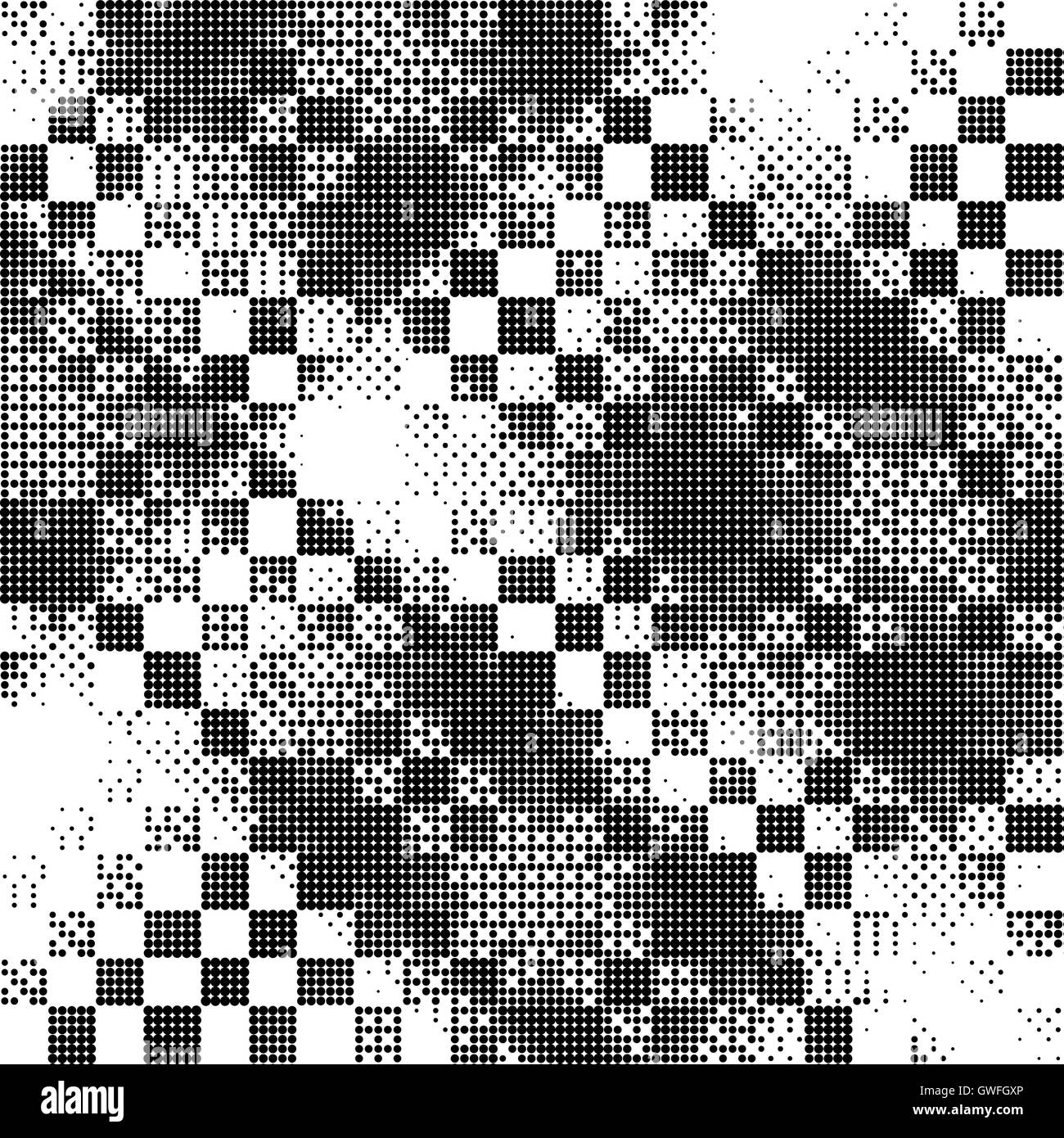 Abstract dotted pattern design on white background Stock Vector Image ...
