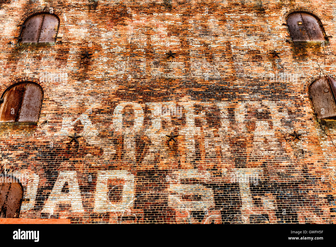 Views of New York City, USA. Brick wall Stock Photo - Alamy