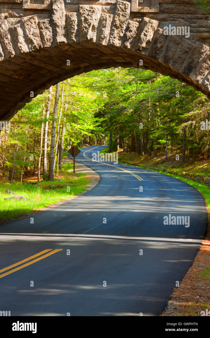 General view of a paved road Stock Photo - Alamy
