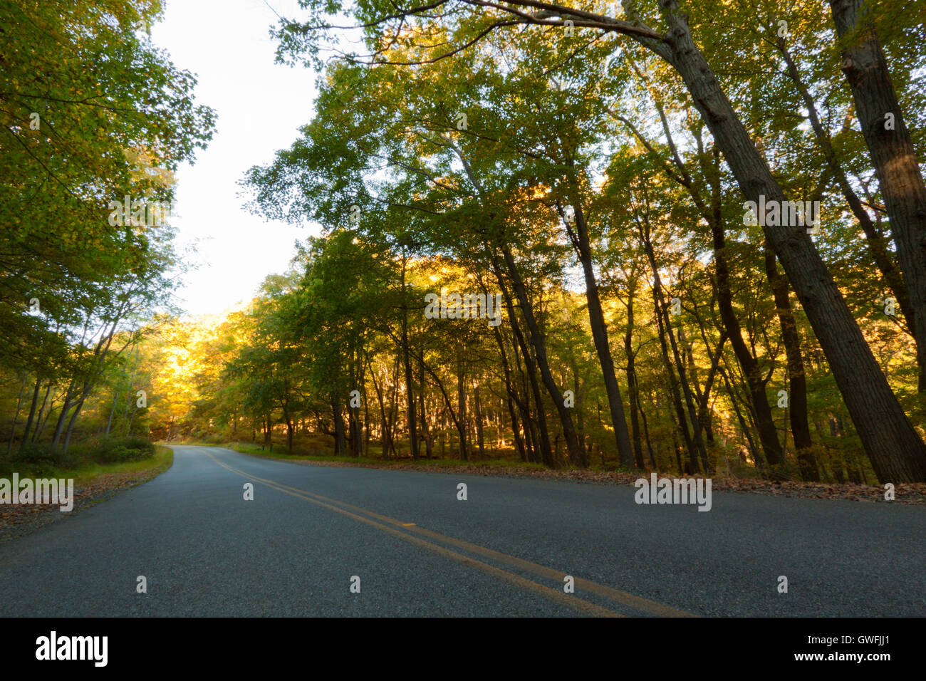 Beautiful Fall scenery in Upstate New York Stock Photo - Alamy