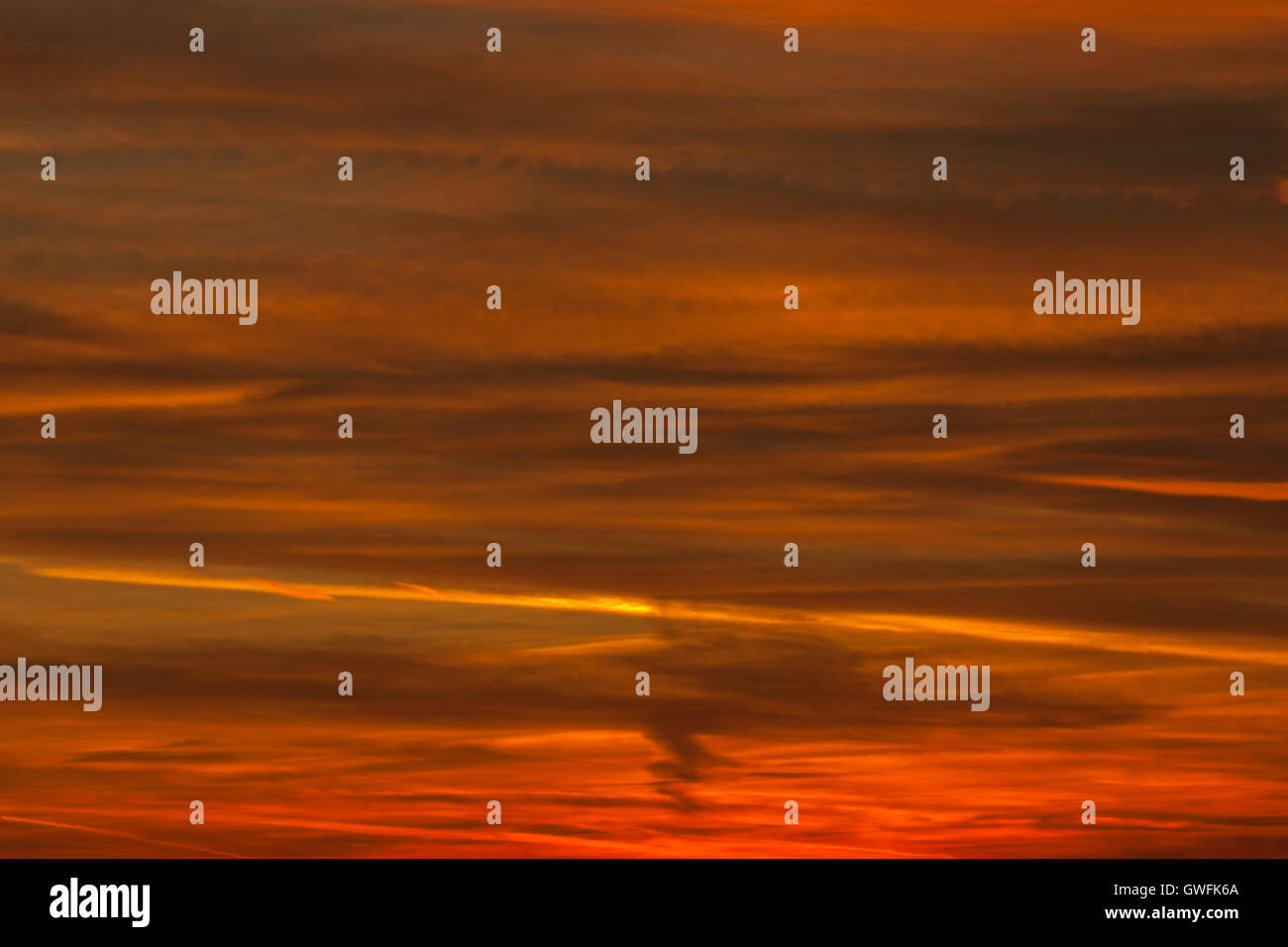 Beautiful natural colors of sunset Stock Photo - Alamy
