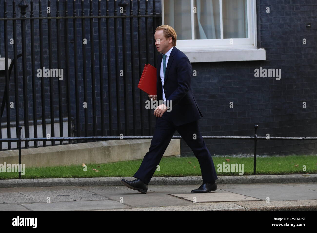 Cabinet Office Minister Ben Gummer arriving in Downing Street, London ...