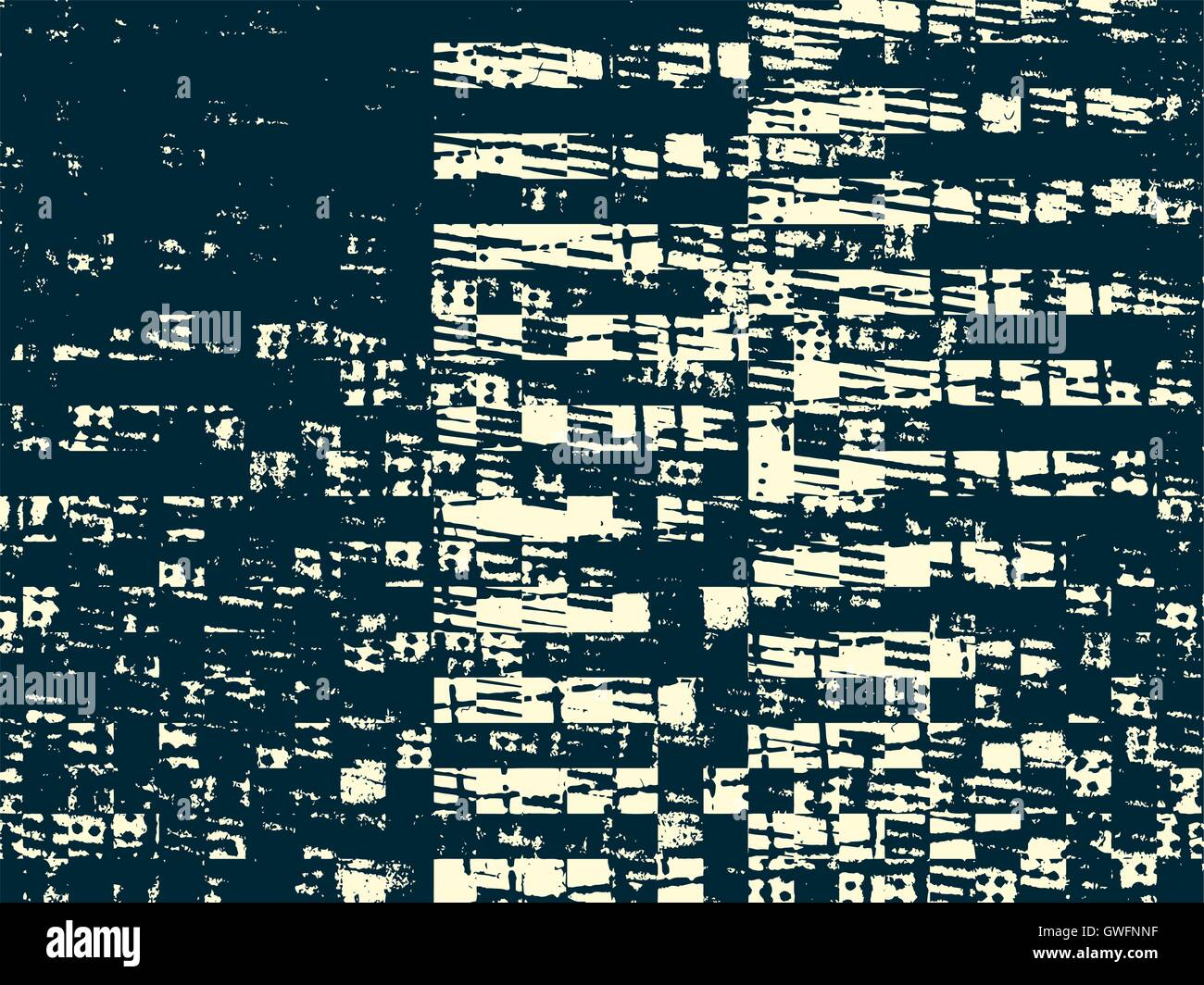 Abstract grunge vector background. Monochrome raster composition of ...