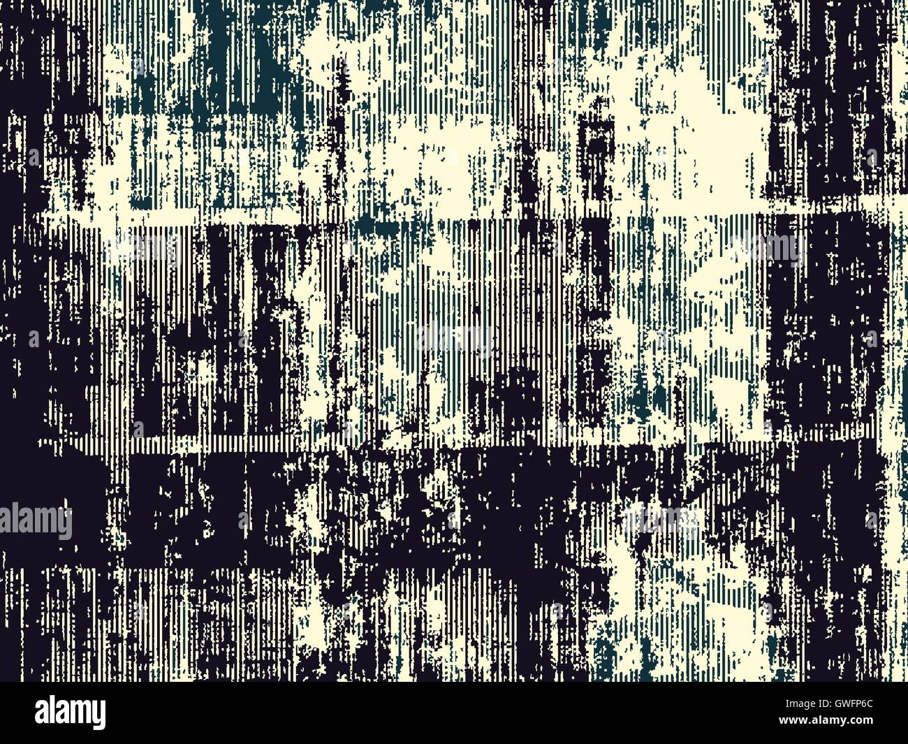 Abstract grunge vector background. Two tone raster composition of ...