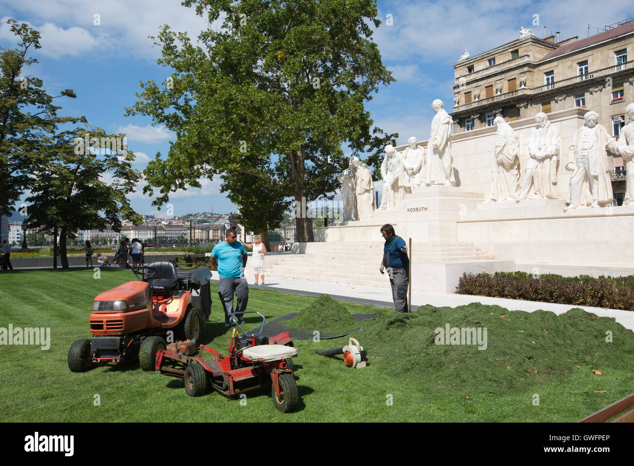 Kossuth Memorial monument dedicated to former Hungarian Regent ...