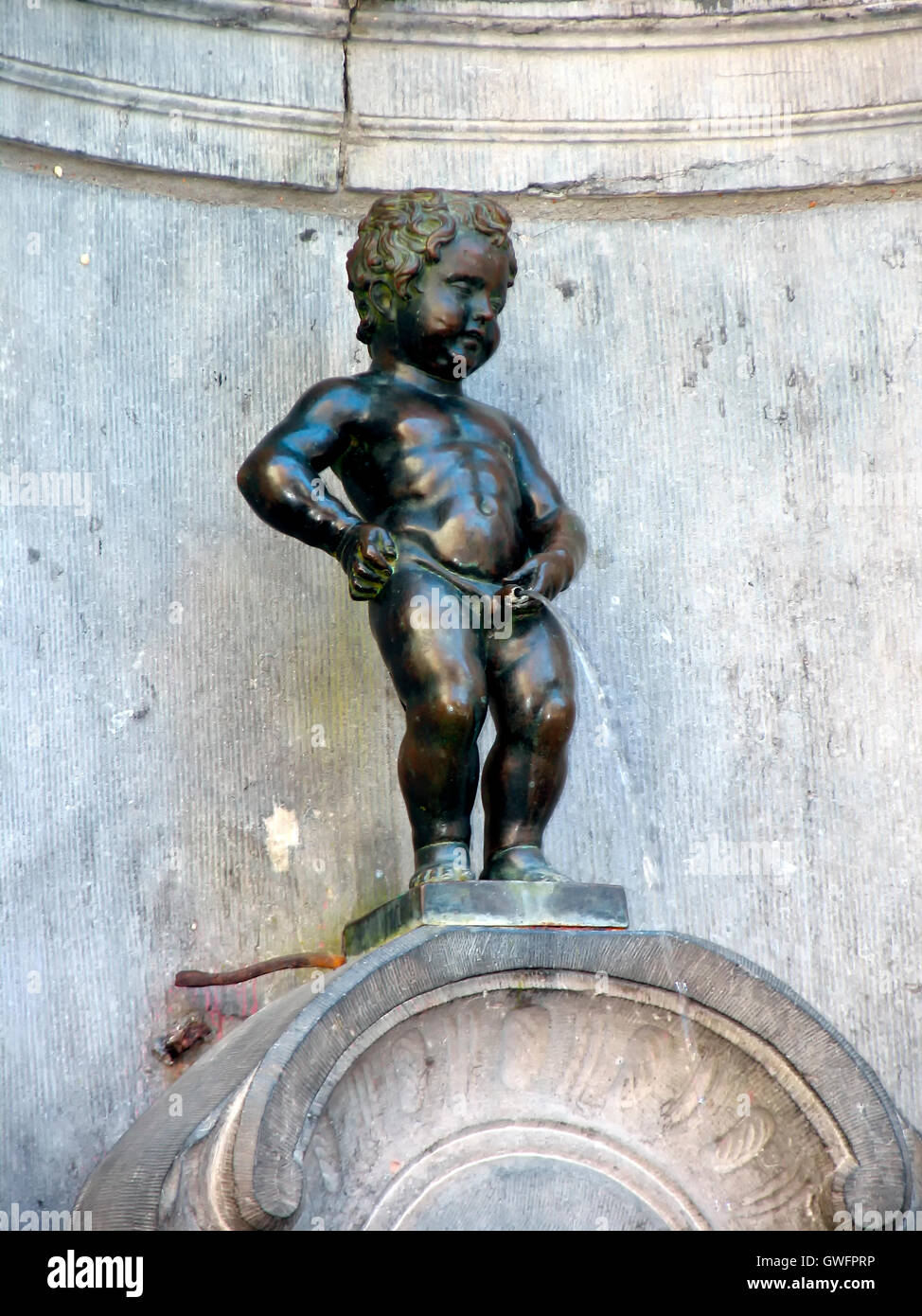 A view of the symbol of Brussels, Belgium Stock Photo - Alamy