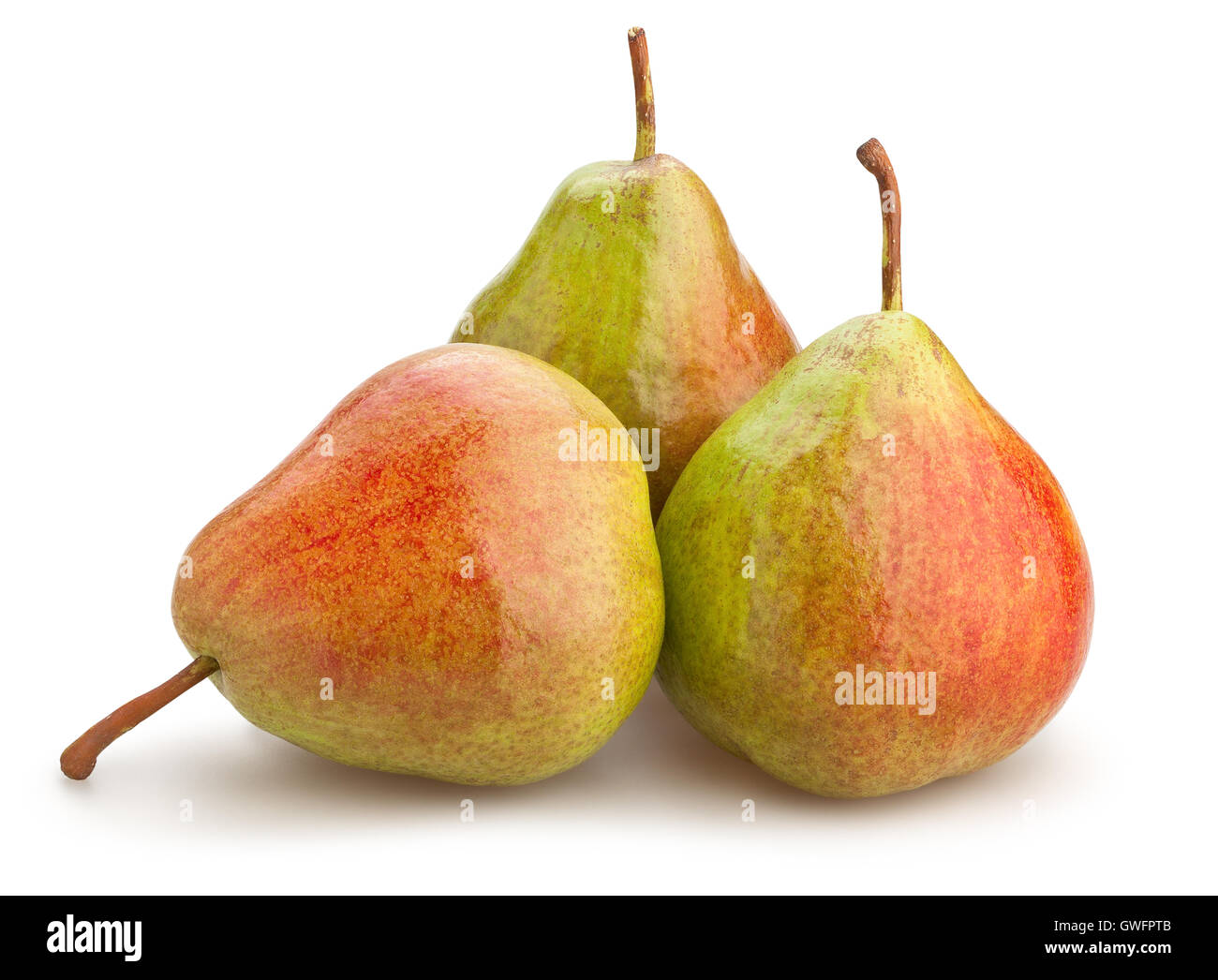 Three red pears hi-res stock photography and images - Alamy