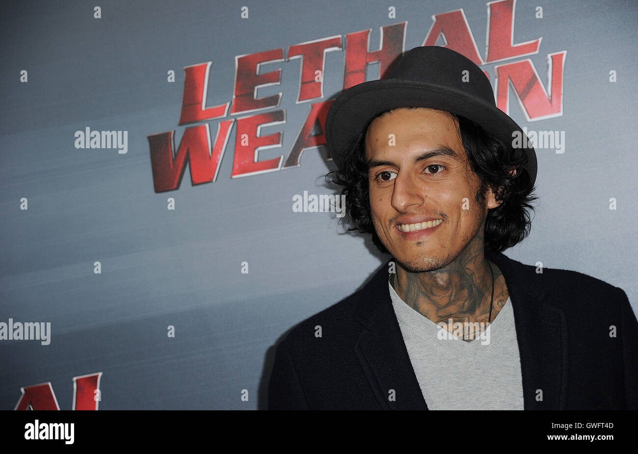 Los Angeles, USA. 12th September, 2016. Richard Cabral at the screening ...