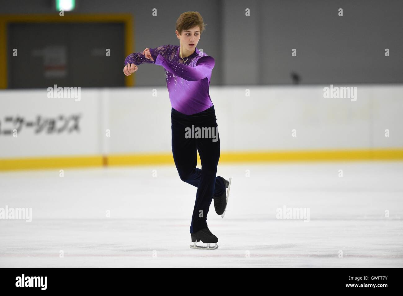 Kanagawa, Japan. 10th Sep, 2016. Roman Sadovsky (CAN) Figure Skating ...
