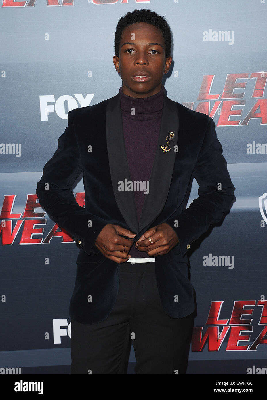 Los Angeles, USA. 12th September, 2016. Dante Brown at the screening ...