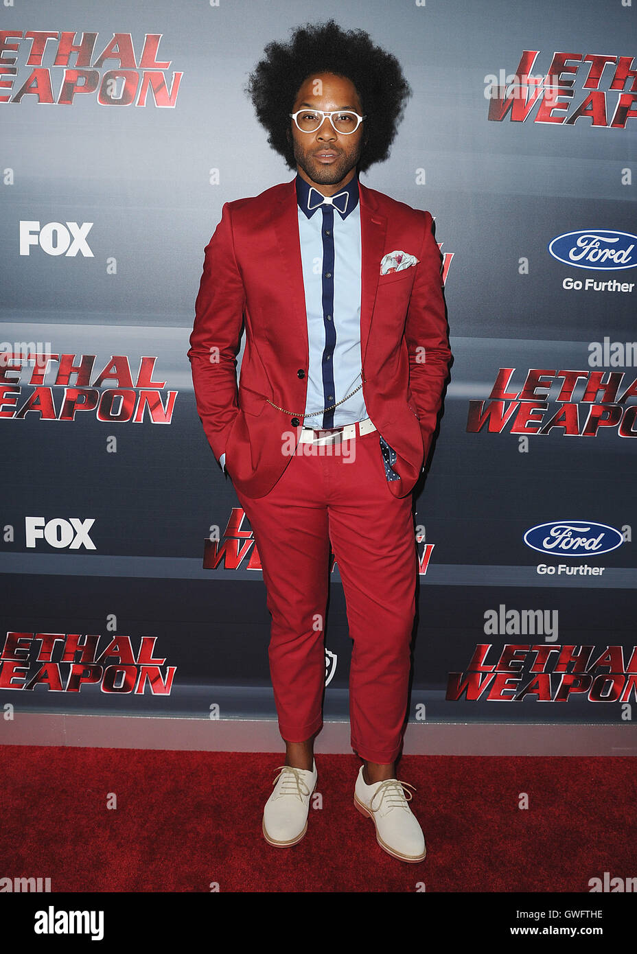 Los Angeles, USA. 12th September, 2016. Johnathan Fernandez at the ...