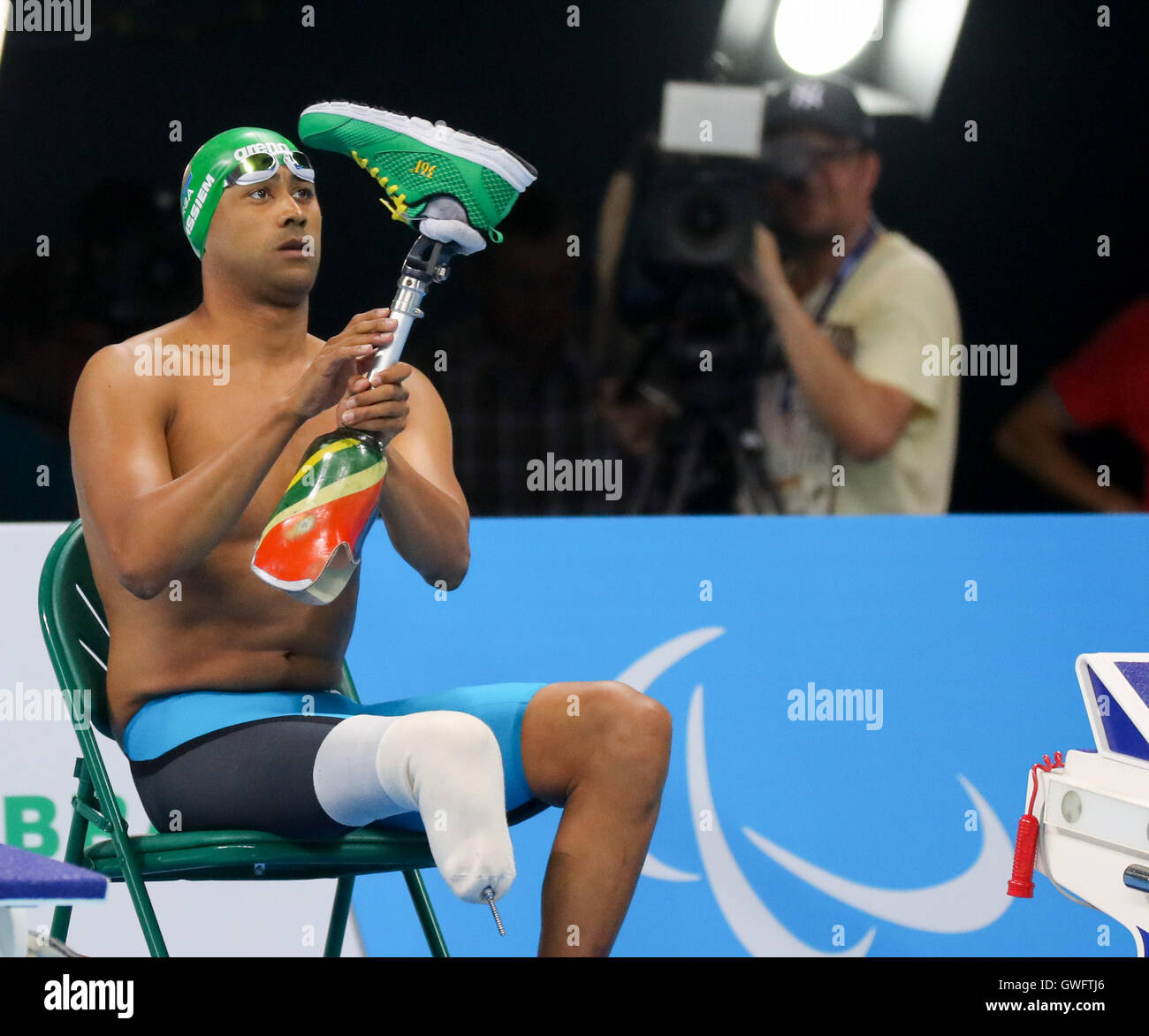 Rio de Janeiro, Brazil. 12th September, 2016. Achmat Hassiem of South ...
