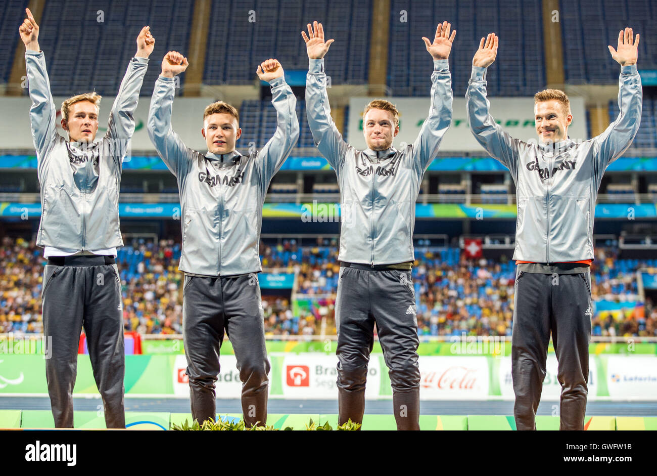 Rio de Janeiro, Brazil. 12th September, 2016. Johannes Floores; Felix ...