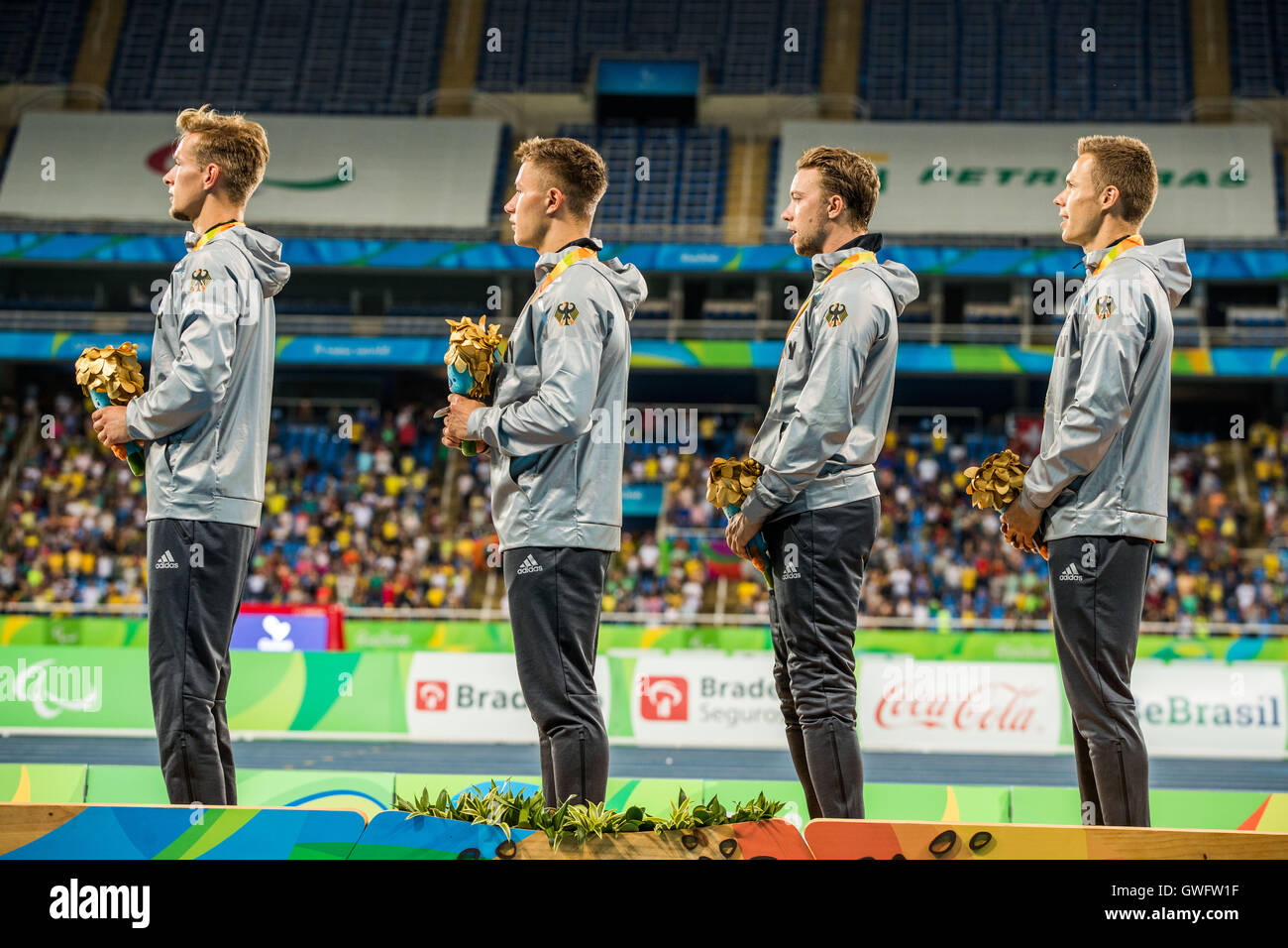 Rio de Janeiro, Brazil. 12th September, 2016. Johannes Floores; Felix ...