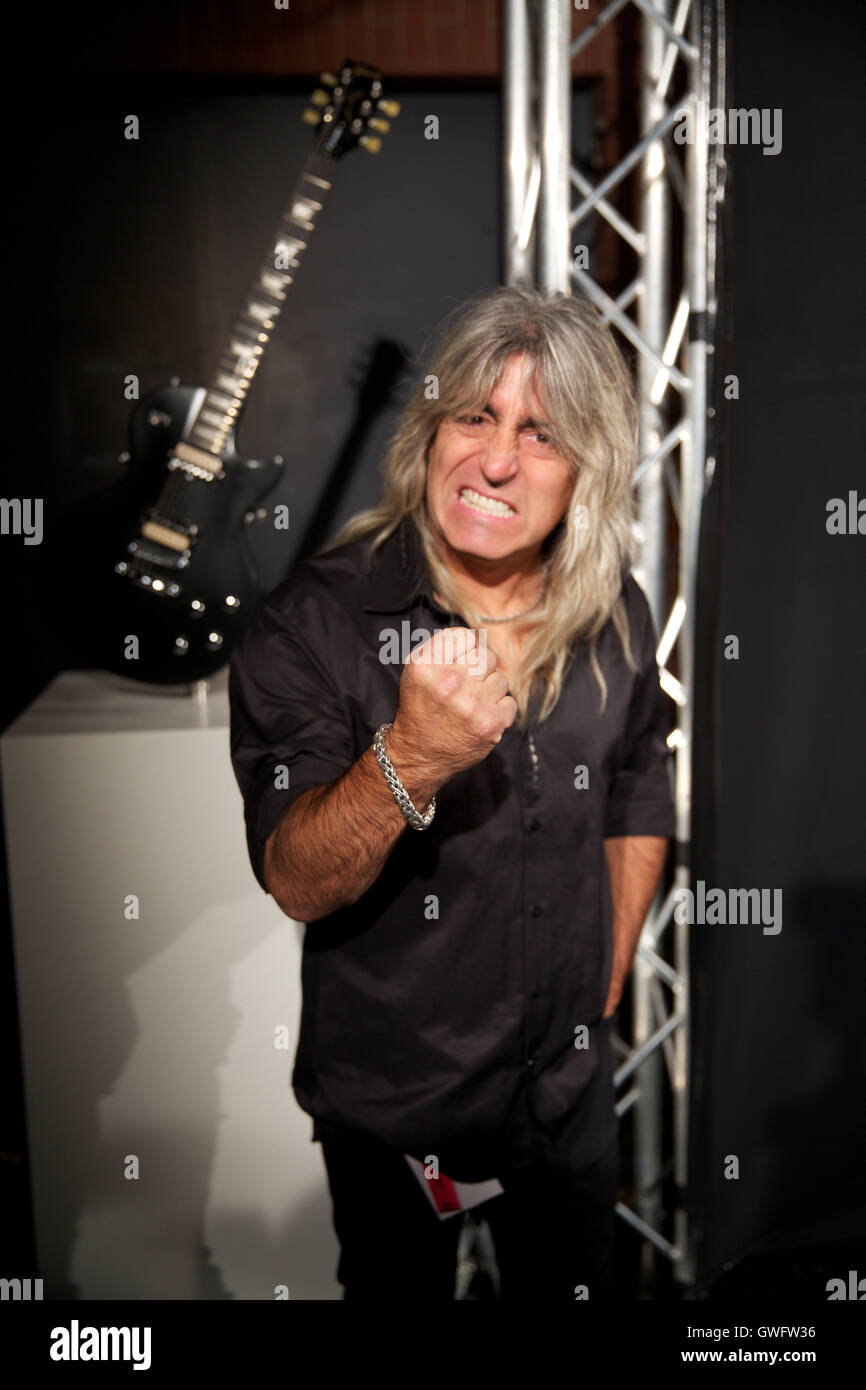 Berlin, Germany. 13th Sep, 2013. Musician Mikkey Dee from the band ...