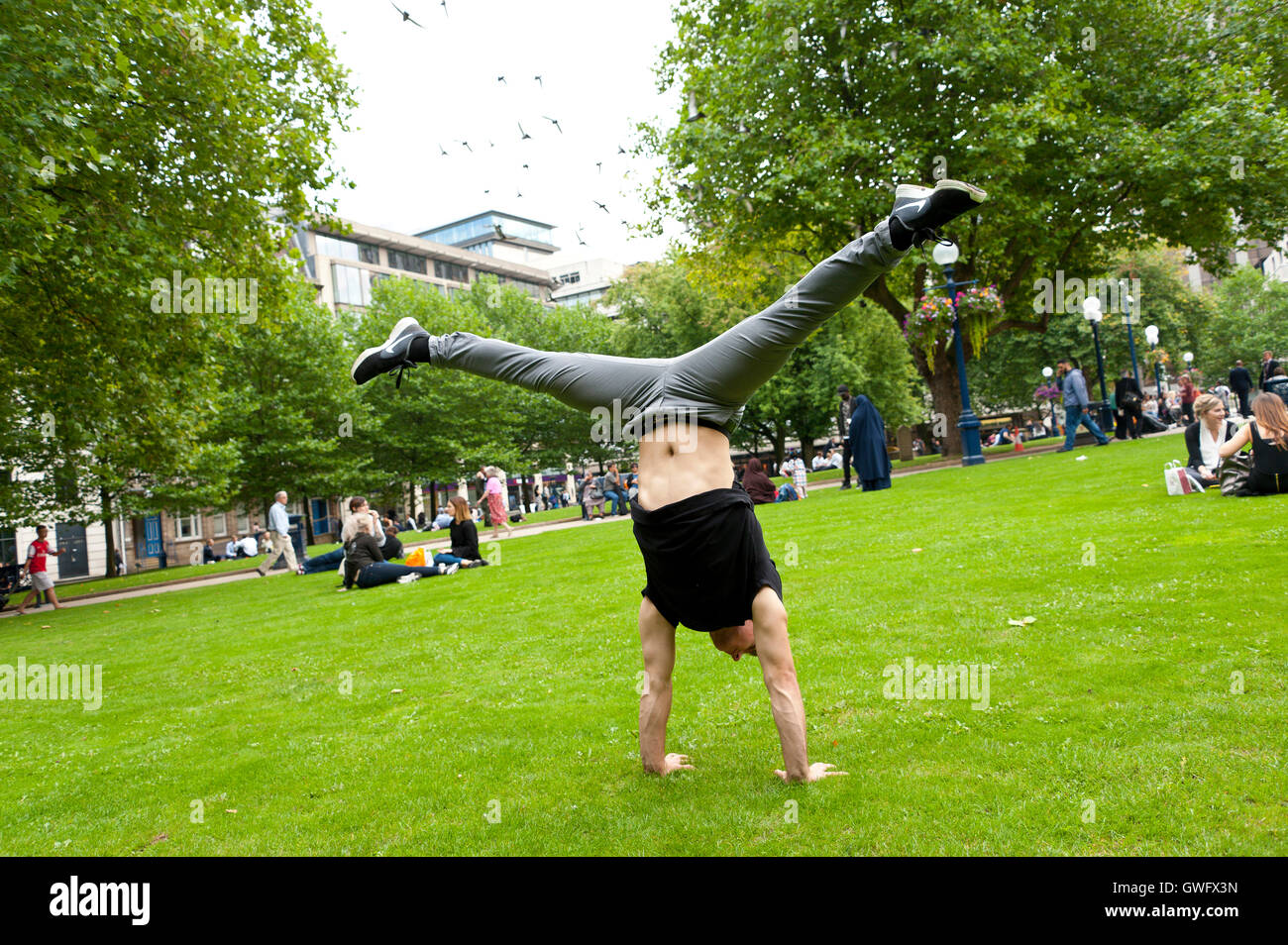 Pigeon Park Birmingham High Resolution Stock Photography and Images - Alamy