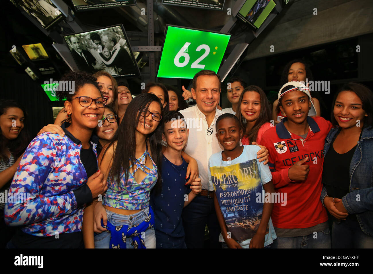 Sao Paulo, Brazil. 13th September, 2016. The candidate for mayor of São ...