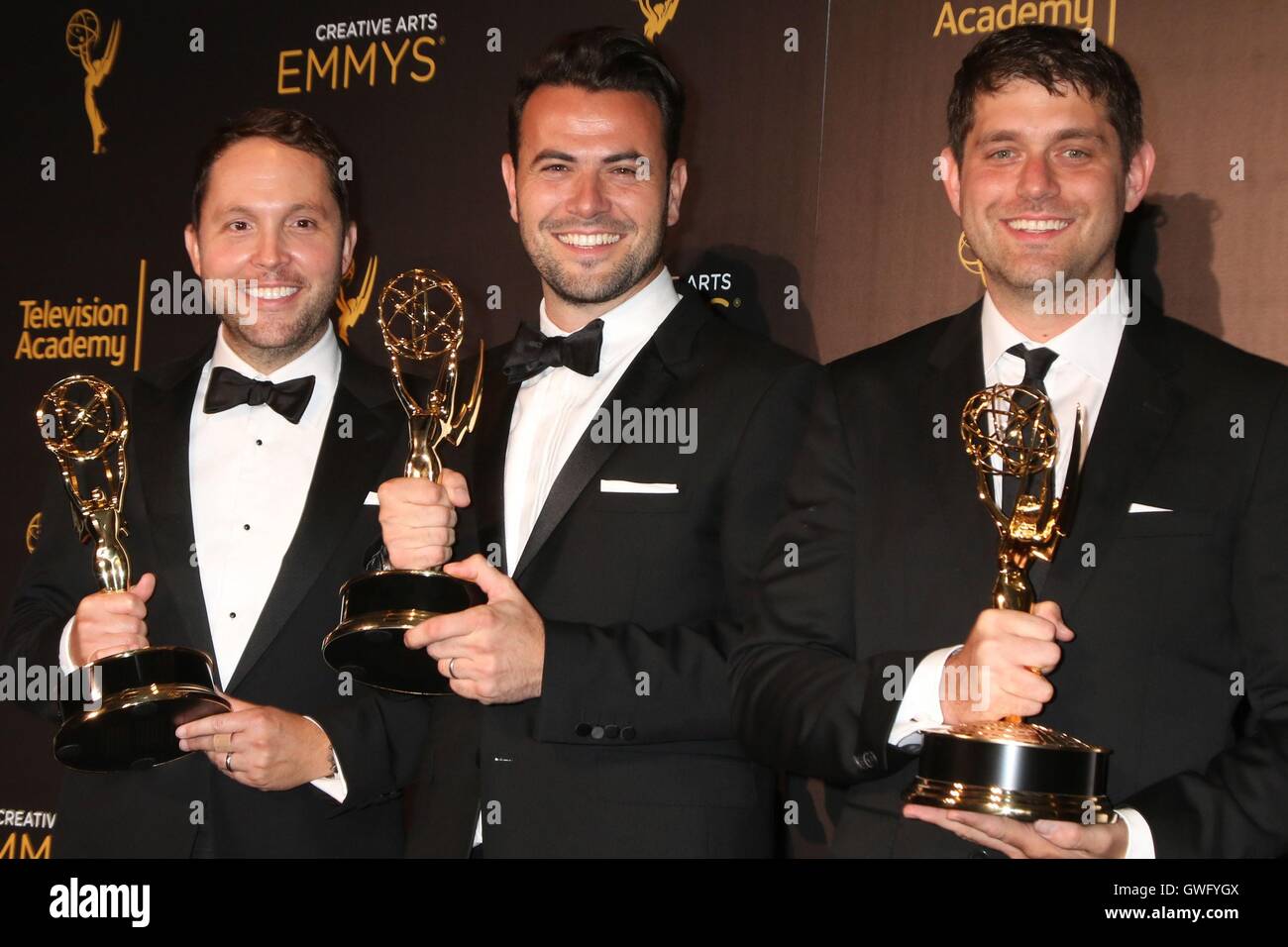 Los Angeles, CA, USA. 10th Sep, 2016. Rob Crabbe, Ben Winston, Adam ...