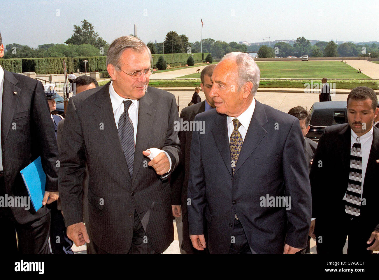 George bush united nations 2002 hi-res stock photography and images - Alamy