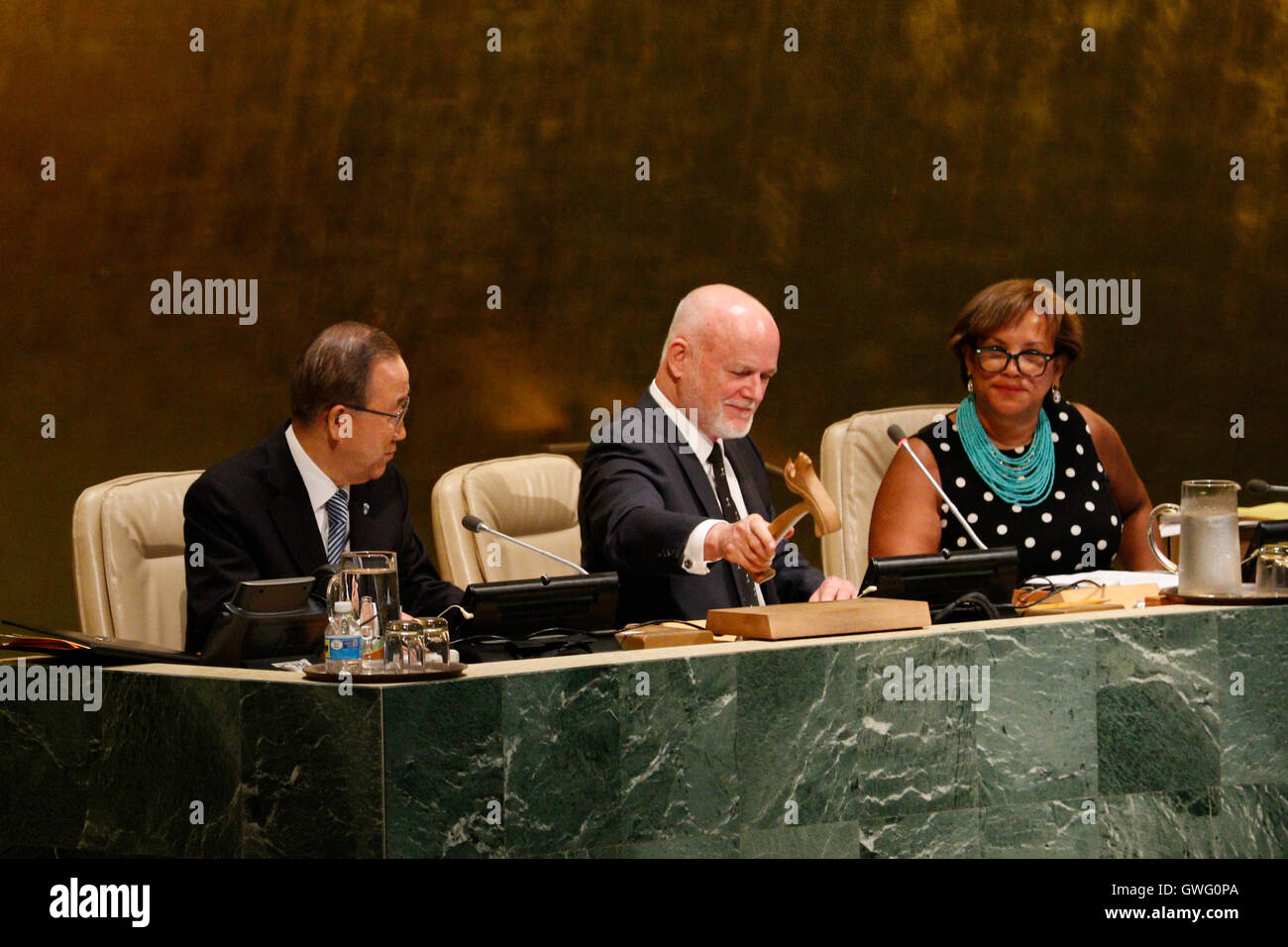 United Nations, UN headquarters in New York. 13th Sep, 2016. Peter ...