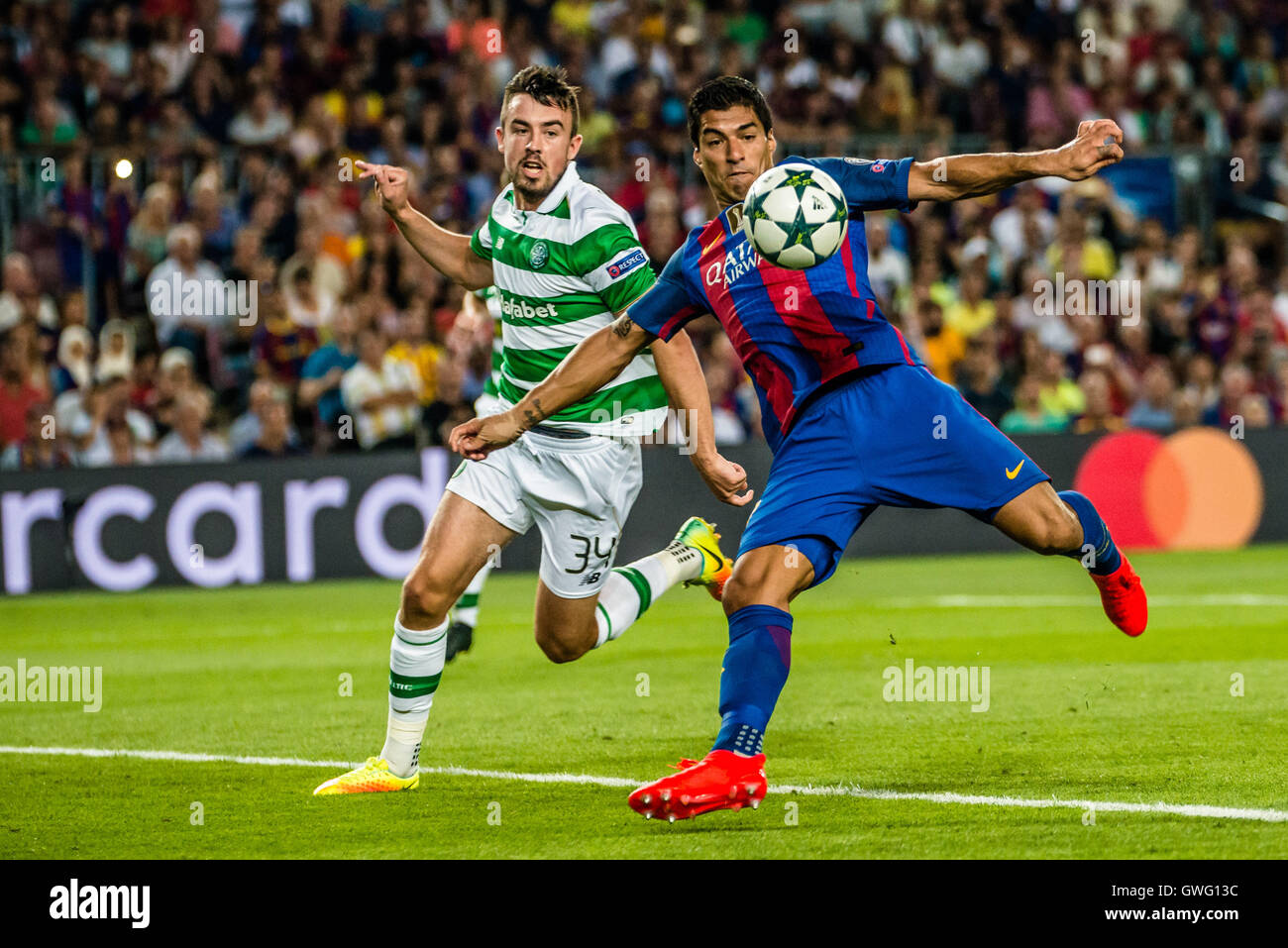 Barcelona, Catalonia, Spain. 13th Sep, 2016. FC Barcelona forward ...