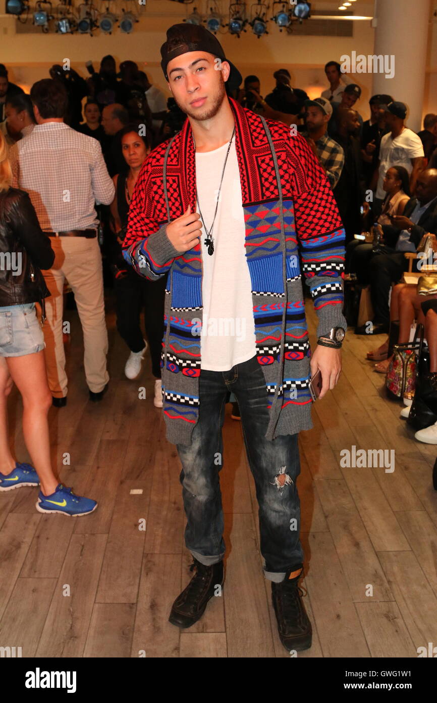 New York, USA. 13th September, 2016. Cole Cook pictured at the Vipe ...