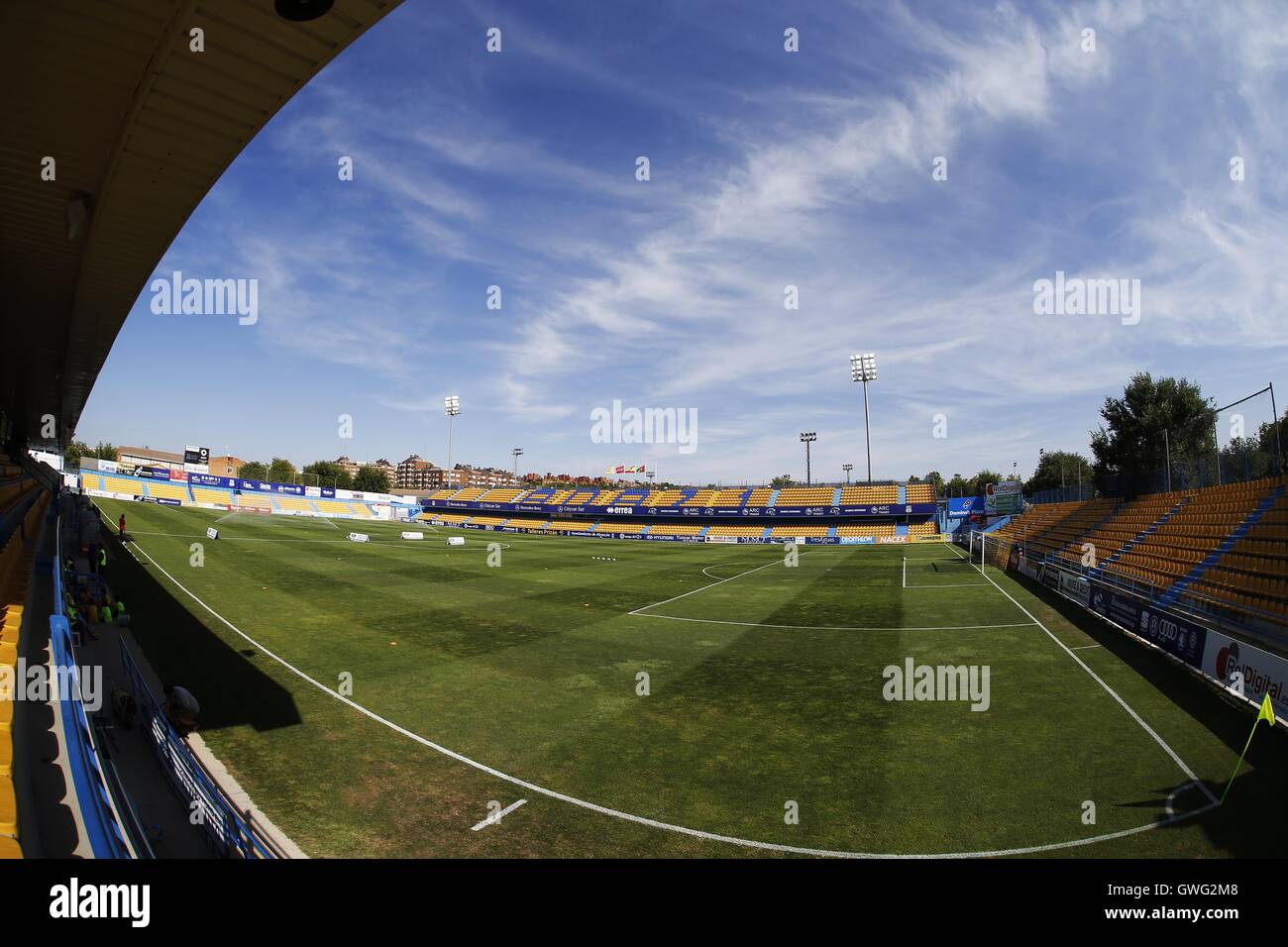 Alcorcon, Spain. 11th Sep, 2016. Estadio Municipal Santo Domingo ...