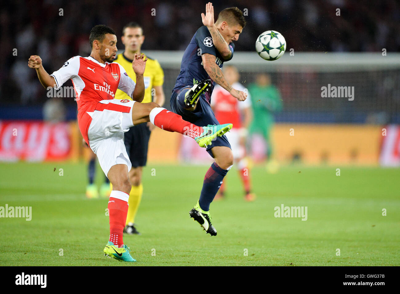 Paris, France. 13th Sep, 2016. UEFA Champions League football. Paris St ...