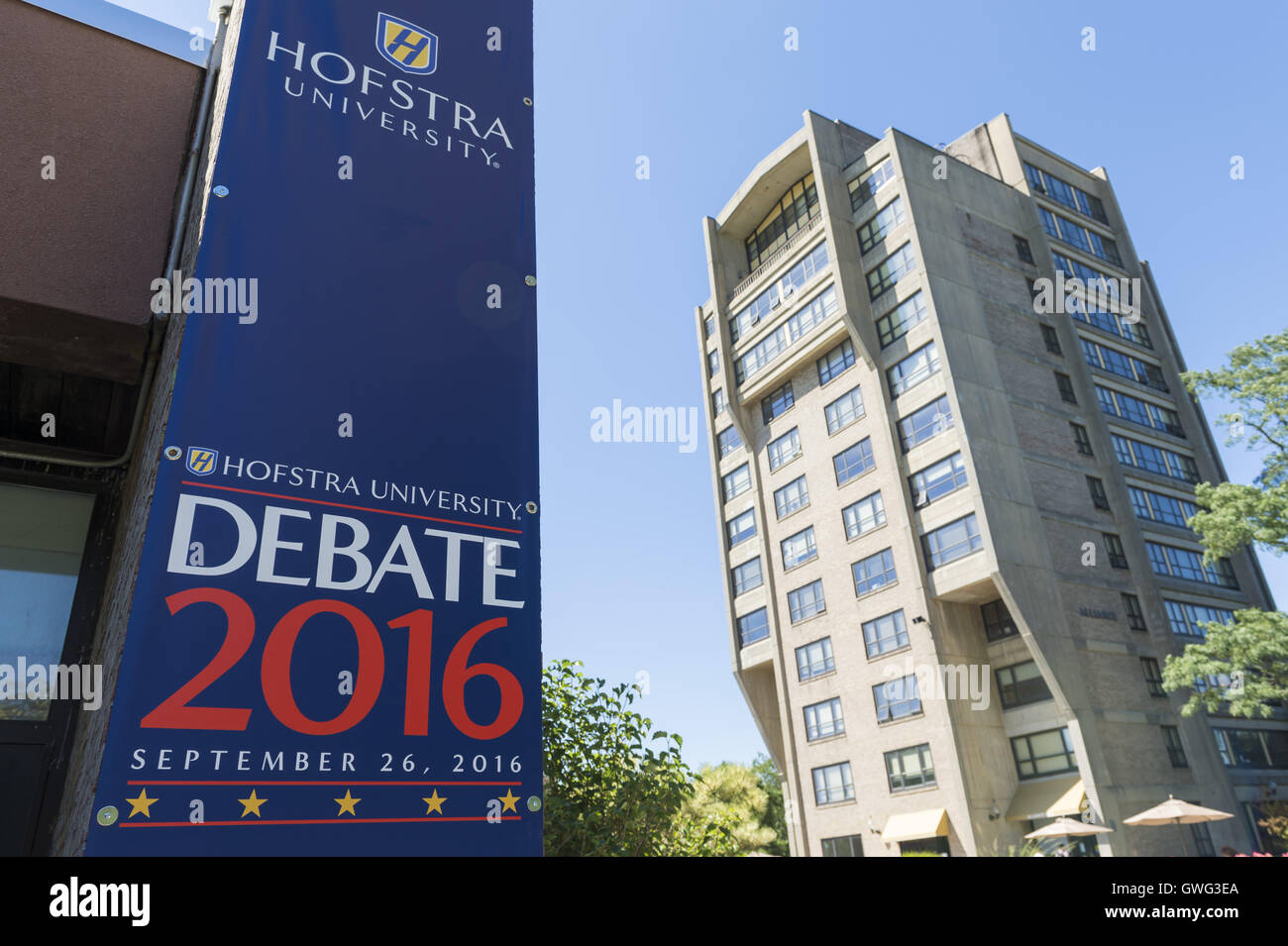 Hempstead, New York, USA. 13th Sep, 2016. Hofstra University Debate ...