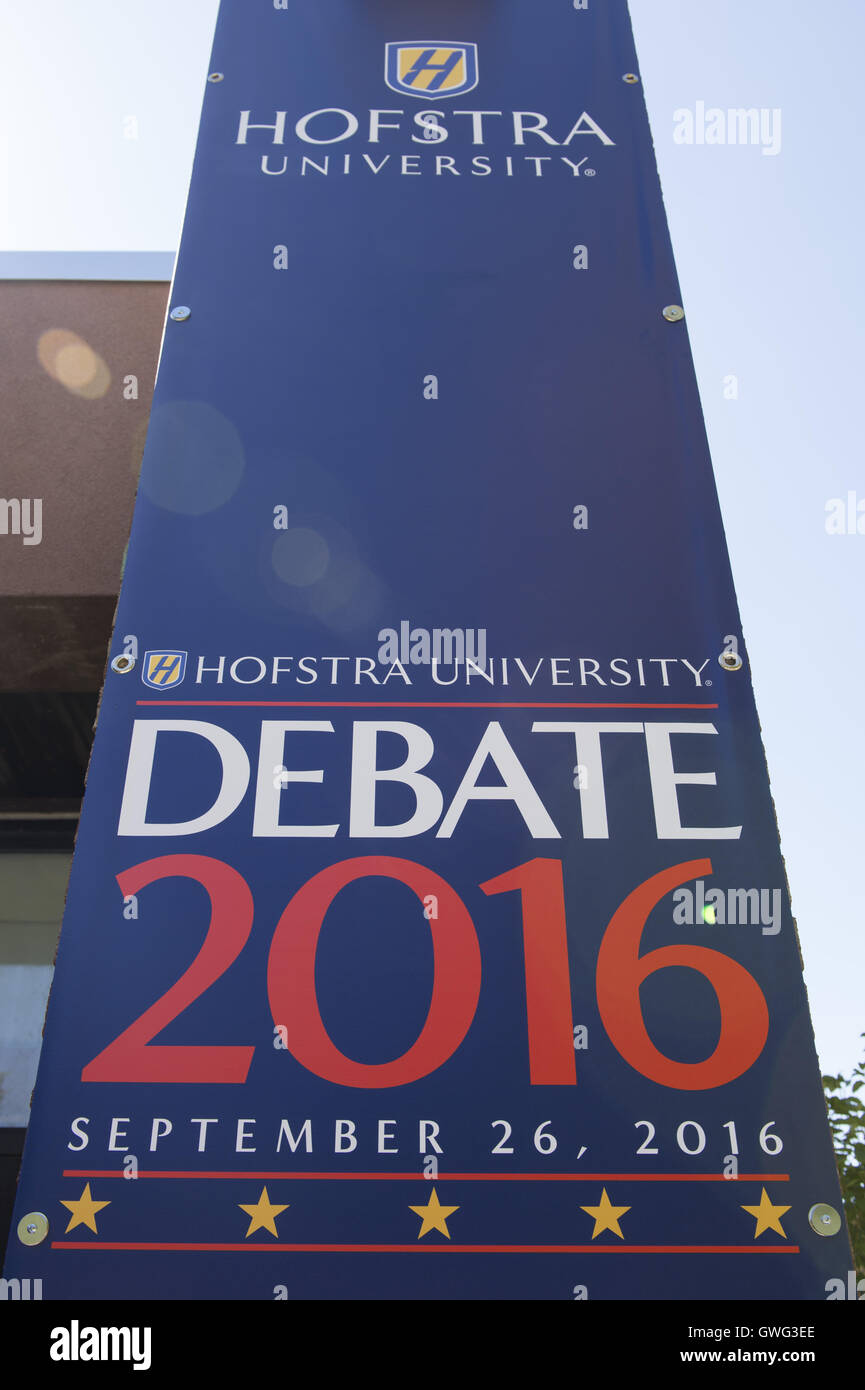 2016 hofstra debate hi-res stock photography and images - Alamy