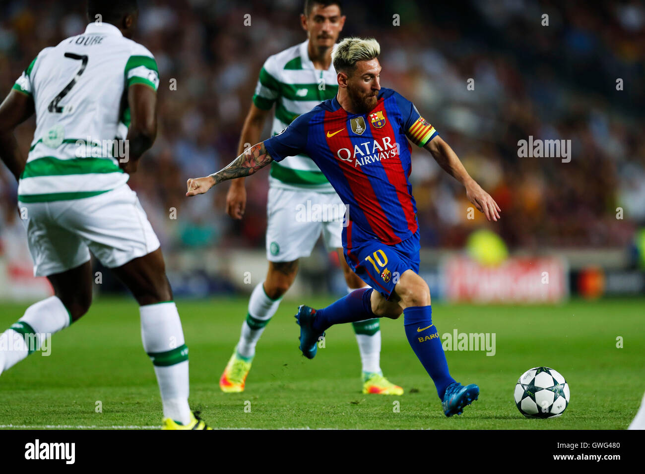 Barcelona, Spain. 13th September, 2016. Lionel Messi (Barcelona ...