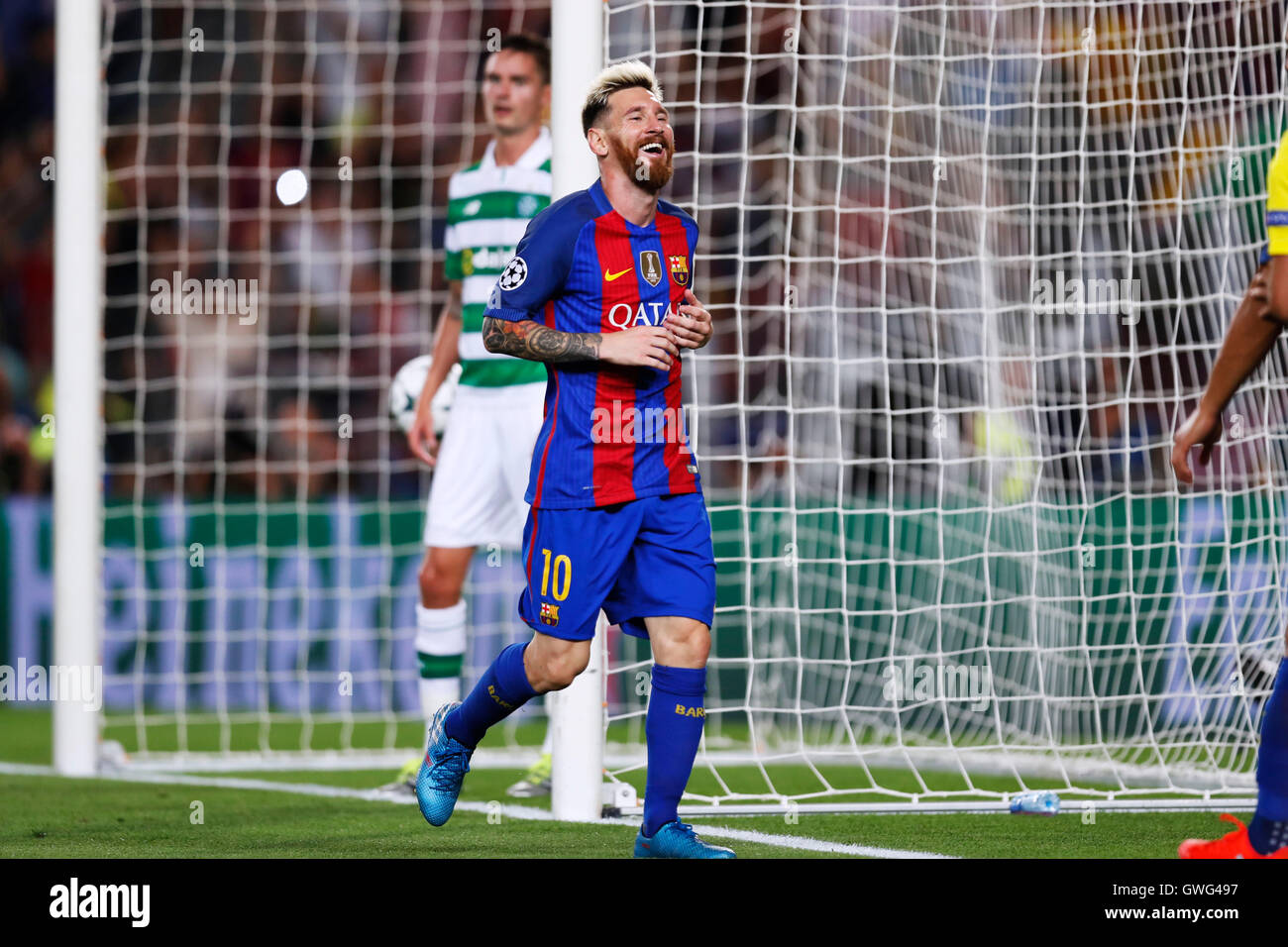 Barcelona, Spain. 13th September, 2016. Lionel Messi (Barcelona ...